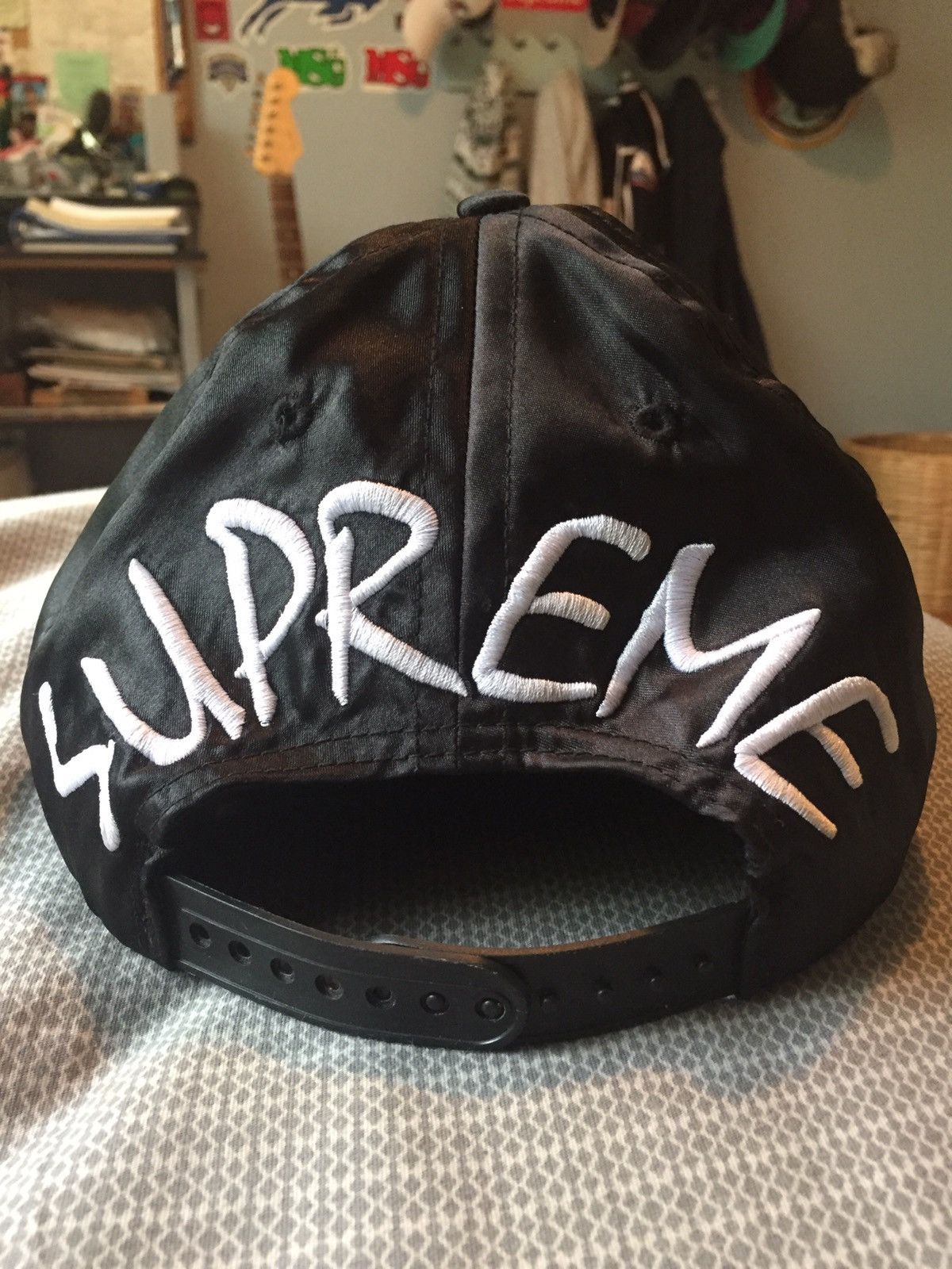 Supreme Black Supreme Hat | Grailed
