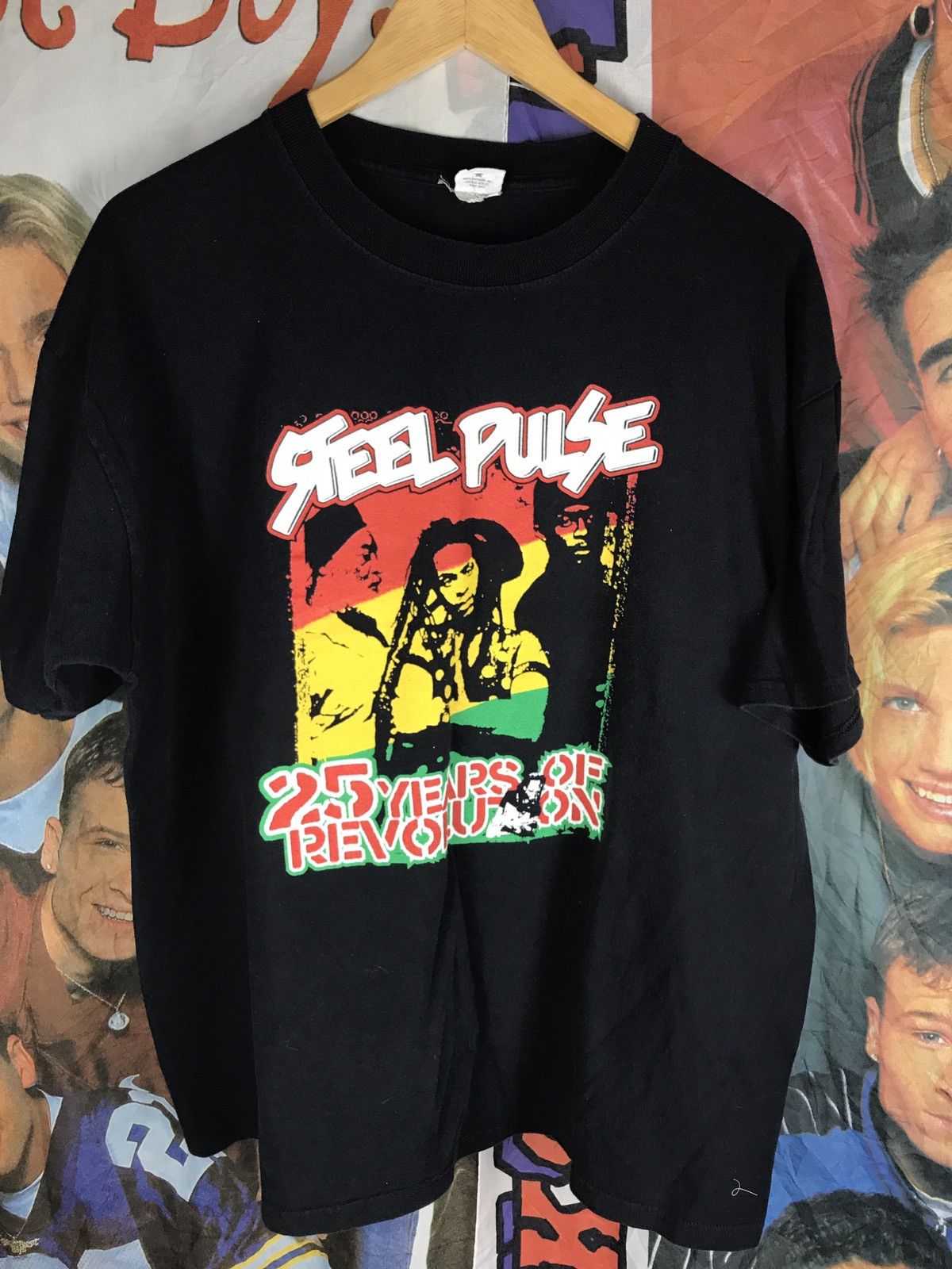 Band Tees Steel Pulse : 25 years of Revolution T-Shirt | Grailed