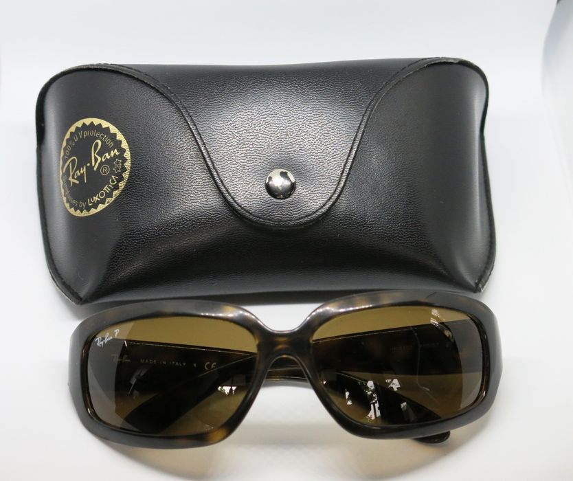 RayBan Polarized Ray Bay Sunglasses RB4102 710/57 | Grailed