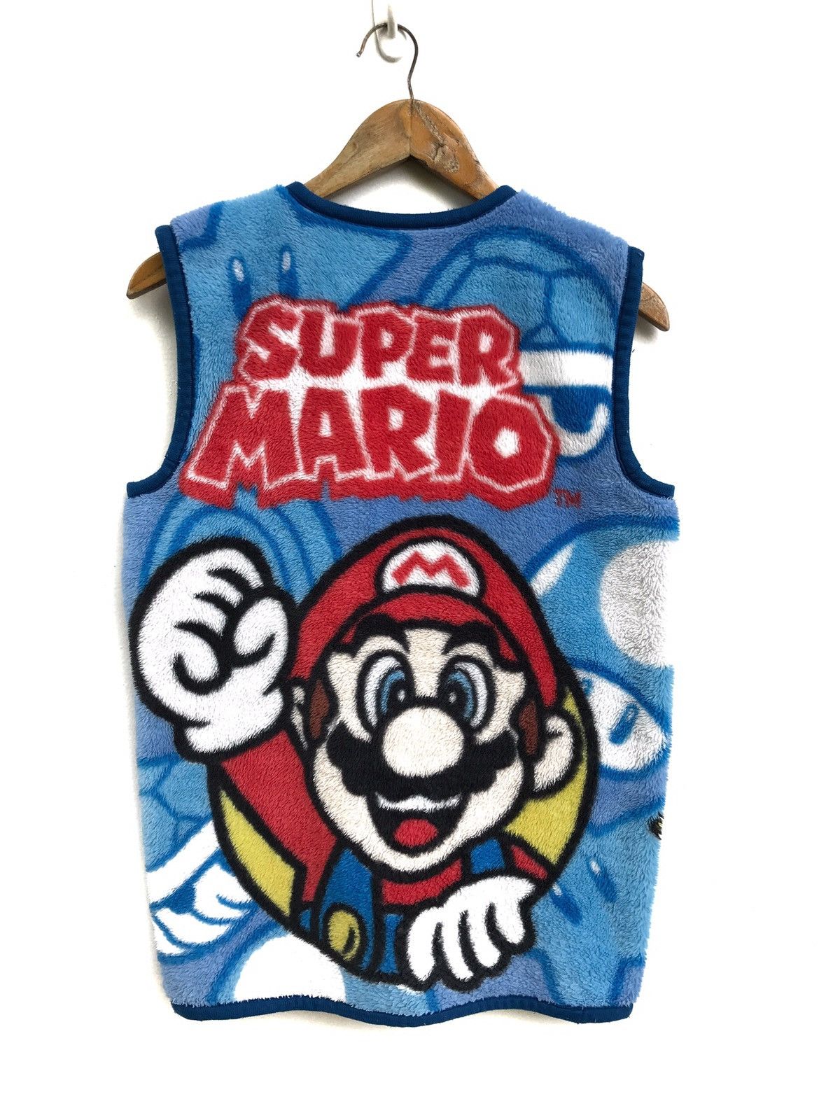 Nintendo Vintage Super Mario Fleece Jacket | Grailed