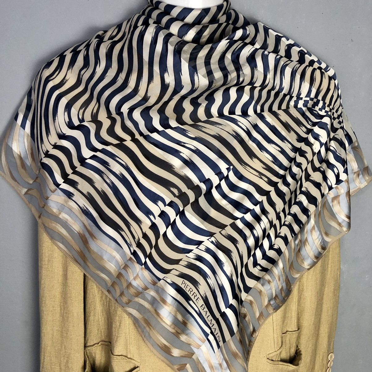 Vintage Pierre Balmain Silk scarf | Grailed