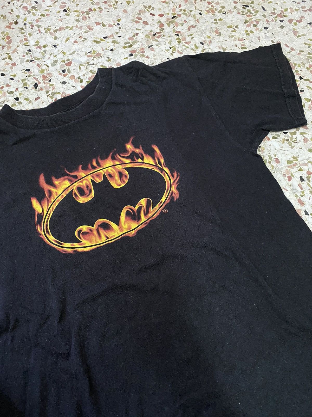 DC Comics × Warner Bros Batman Flame Logo Tee | Grailed
