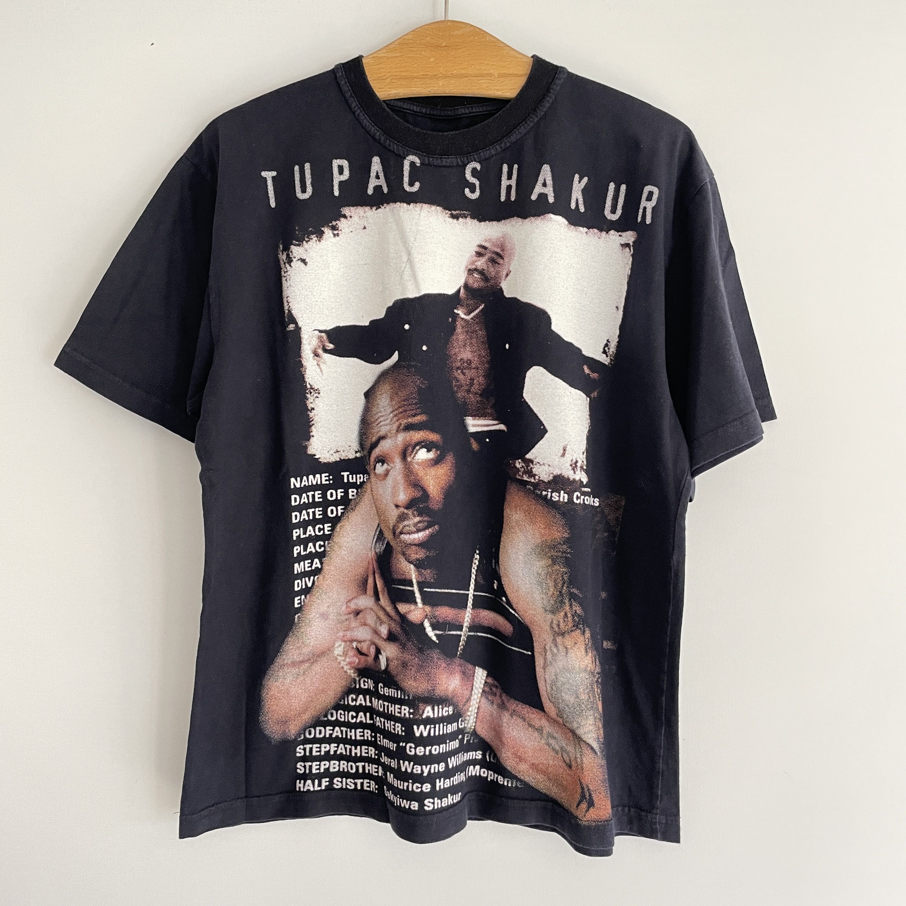 Vintage Vintage early 2000s Tupac 2Pac bootleg T-shirt | Grailed