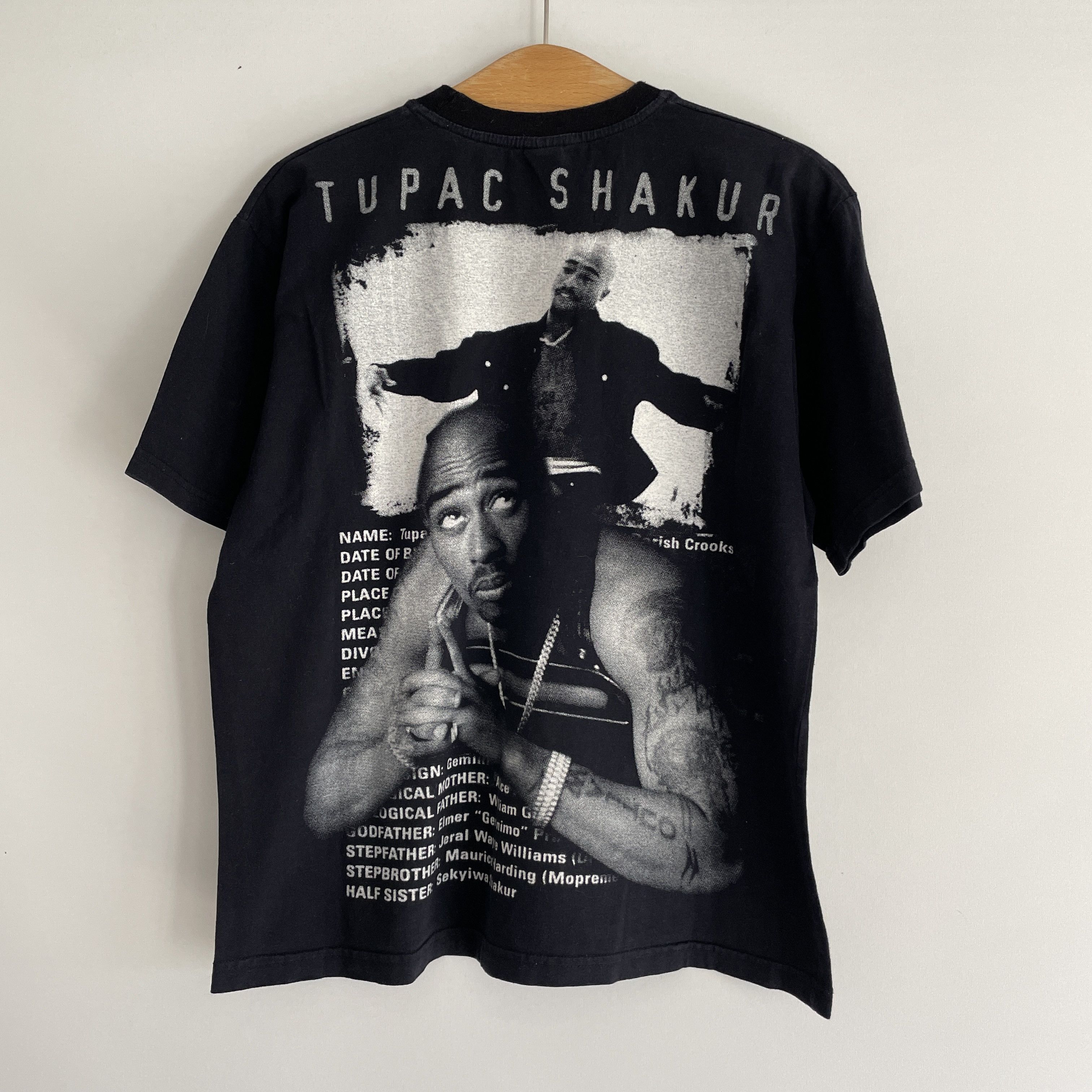 Vintage Vintage early 2000s Tupac 2Pac bootleg T-shirt | Grailed