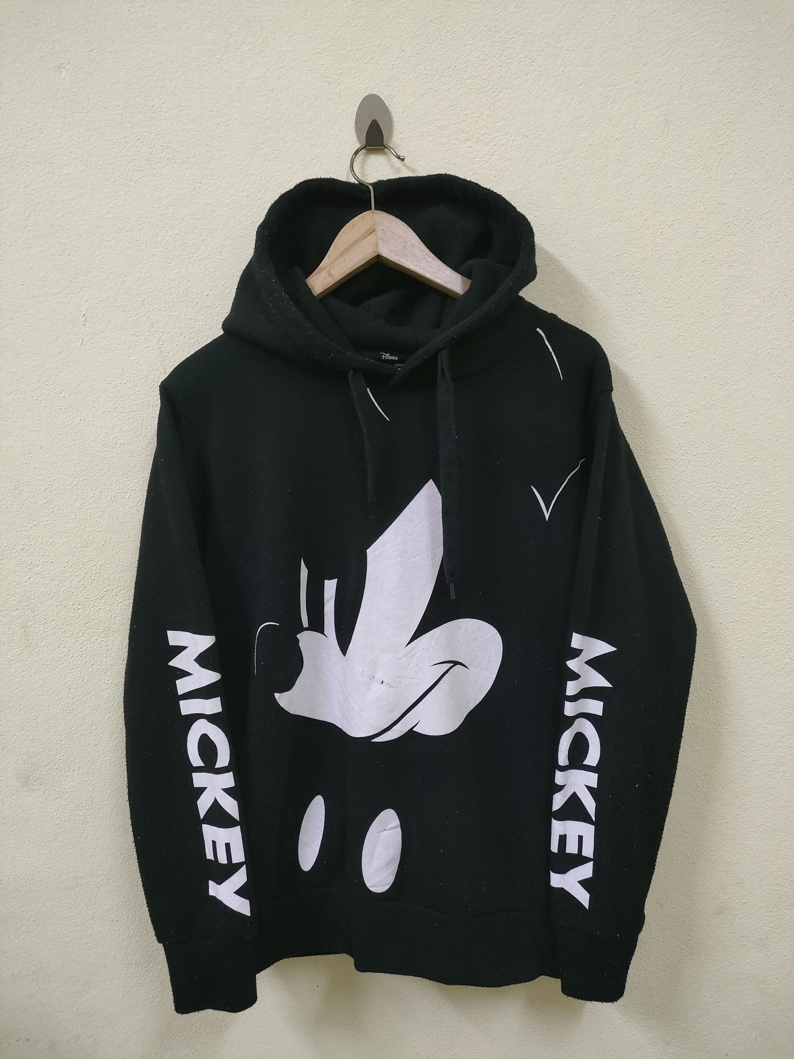Mickey Mouse Angry Mickey Overprint Hoodie | Grailed