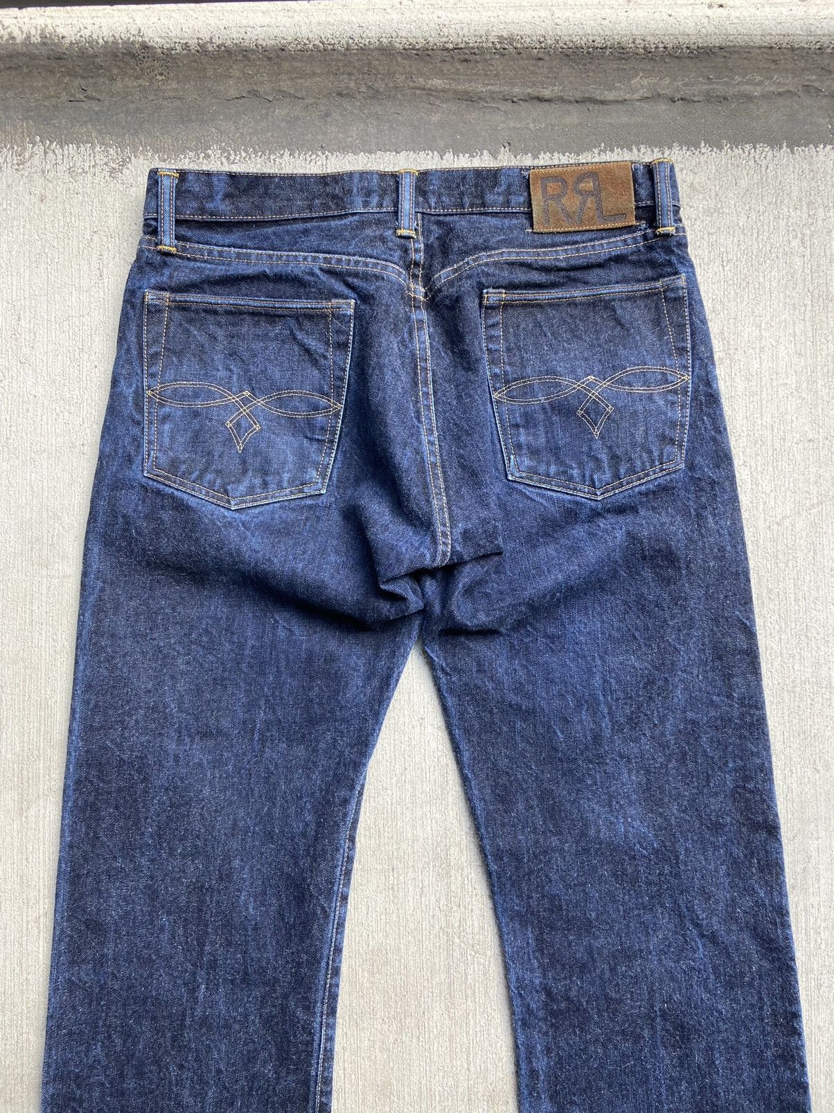 Polo Ralph Lauren RRL Ralph Lauren Japanese Selvedge Blue Denim Jeans ...