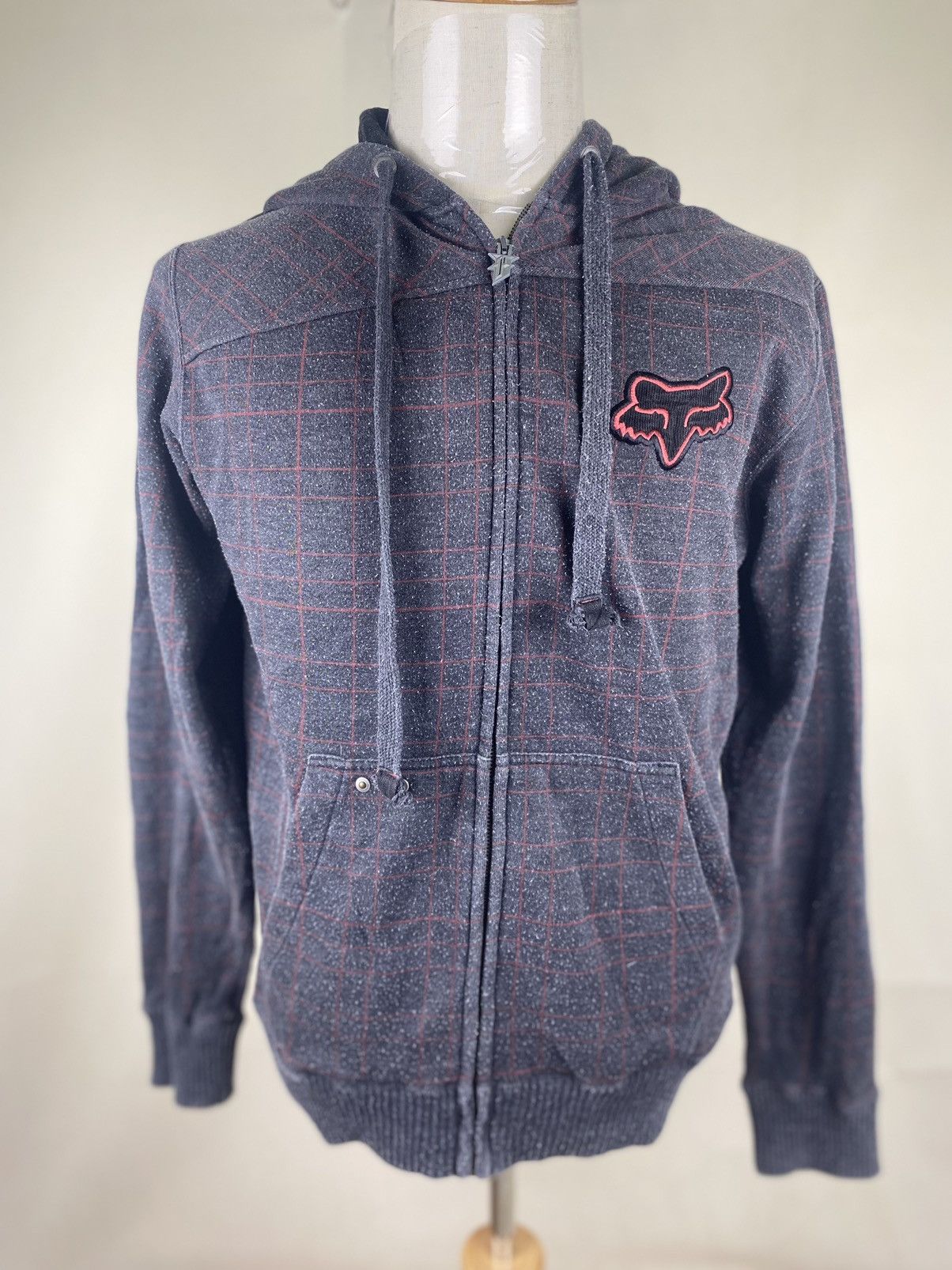 Fox Racing × Vintage Vintage Fox Racing Zip Up Hoodie | Grailed