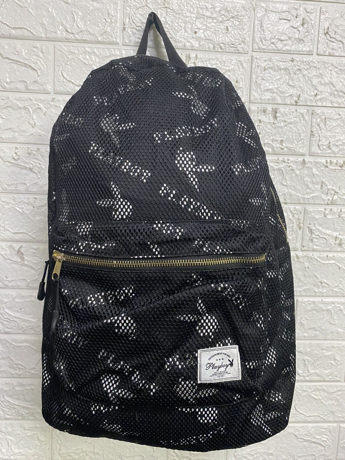 Backpack Playboy Net Full Print Backpack | Grailed