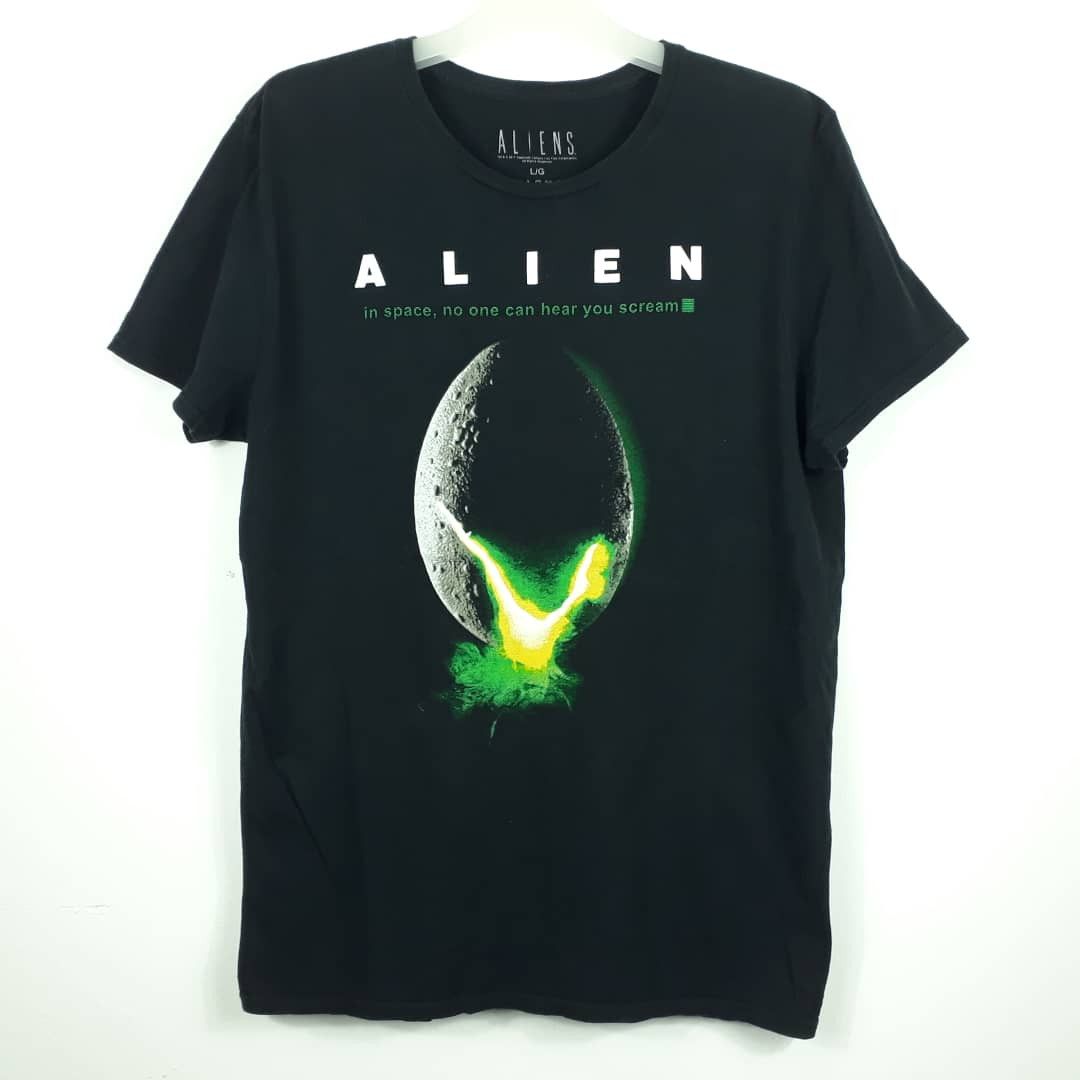 Movie ALIEN T-Shirt Movie Horror Sci-fi Film 20th Century Fox Tee | Grailed