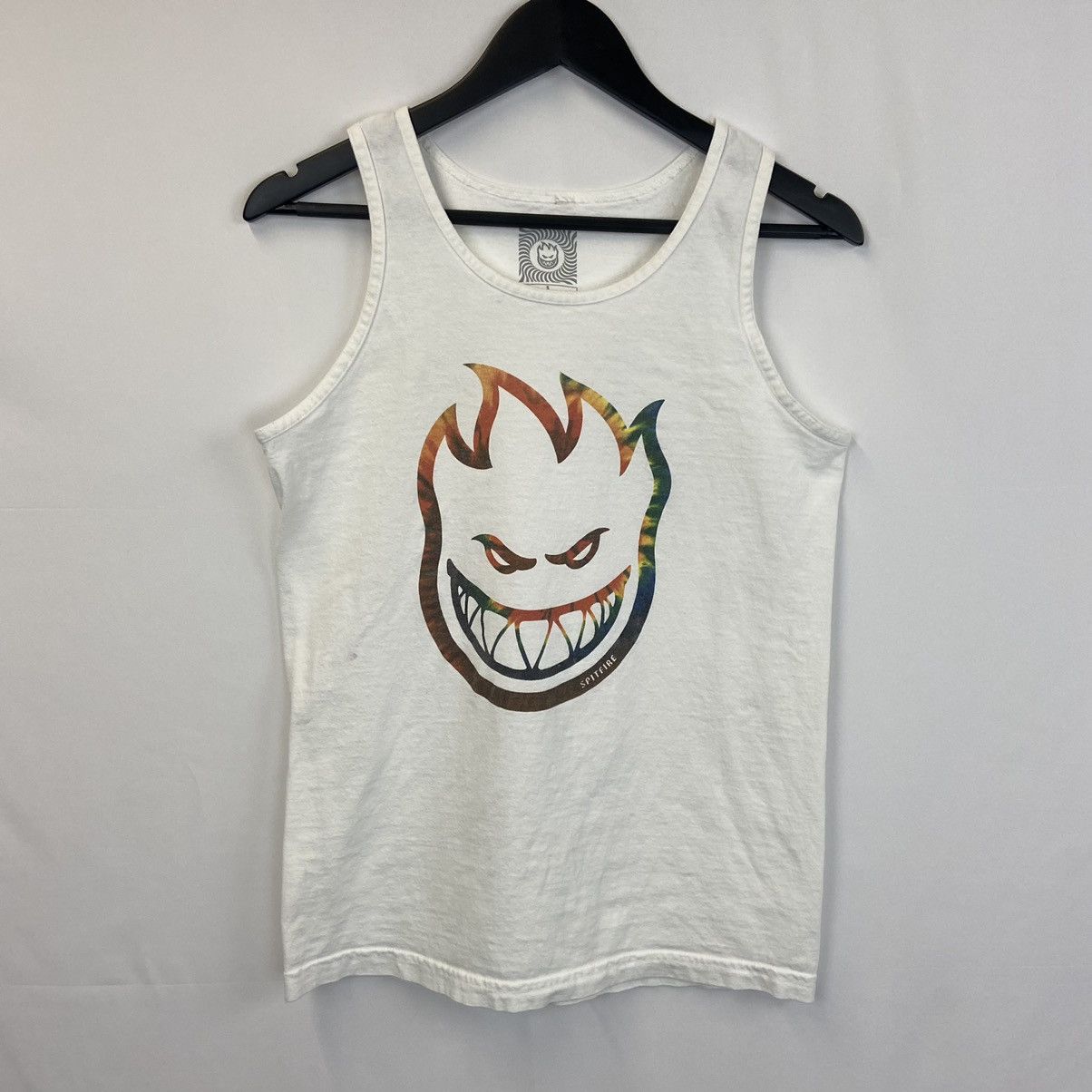 Spitfire Spitfire flame boy graphic tank top | Grailed