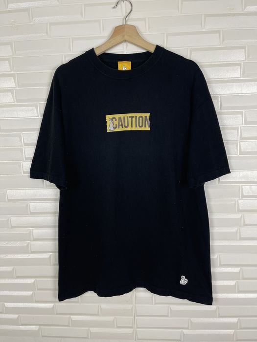 Japanese Brand Authentic Fxxking Rabbit CAUTION FR2 Tshirt | Grailed