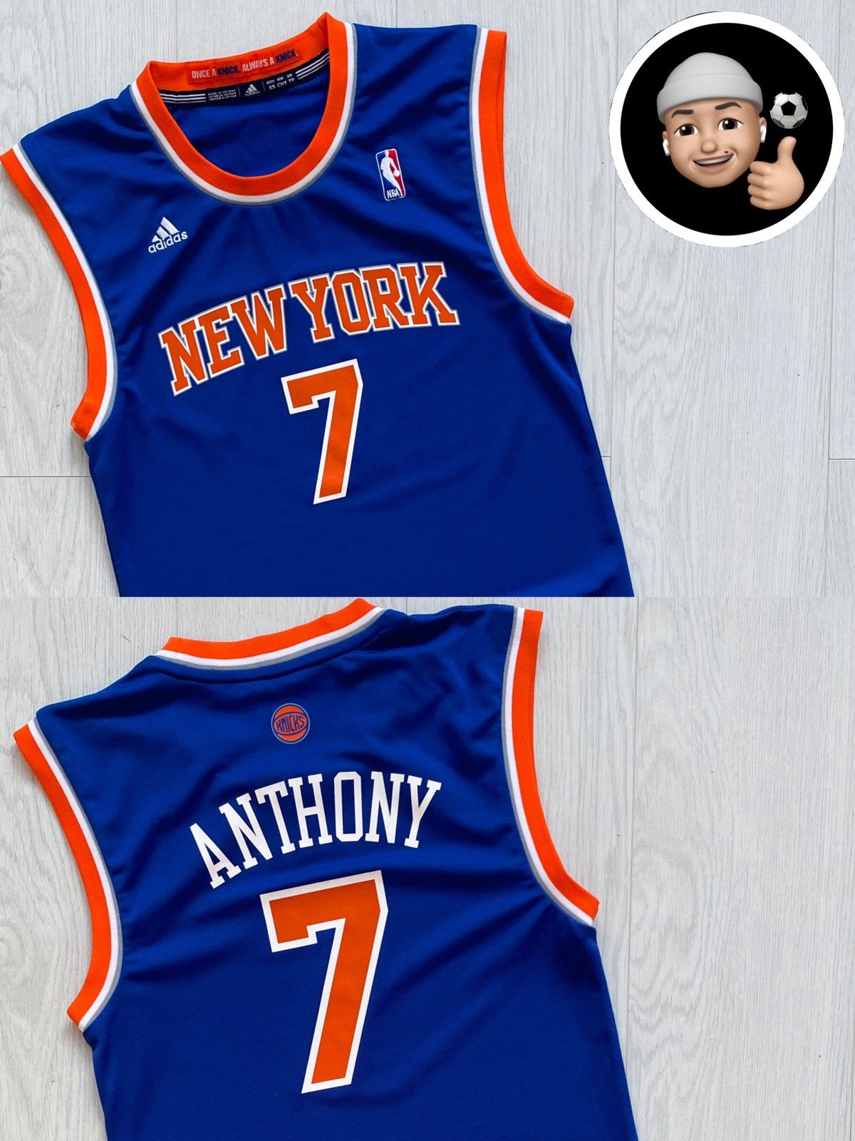 Adidas 2013 2014 | New York Knicks Anthony Adidas Jersey | Grailed