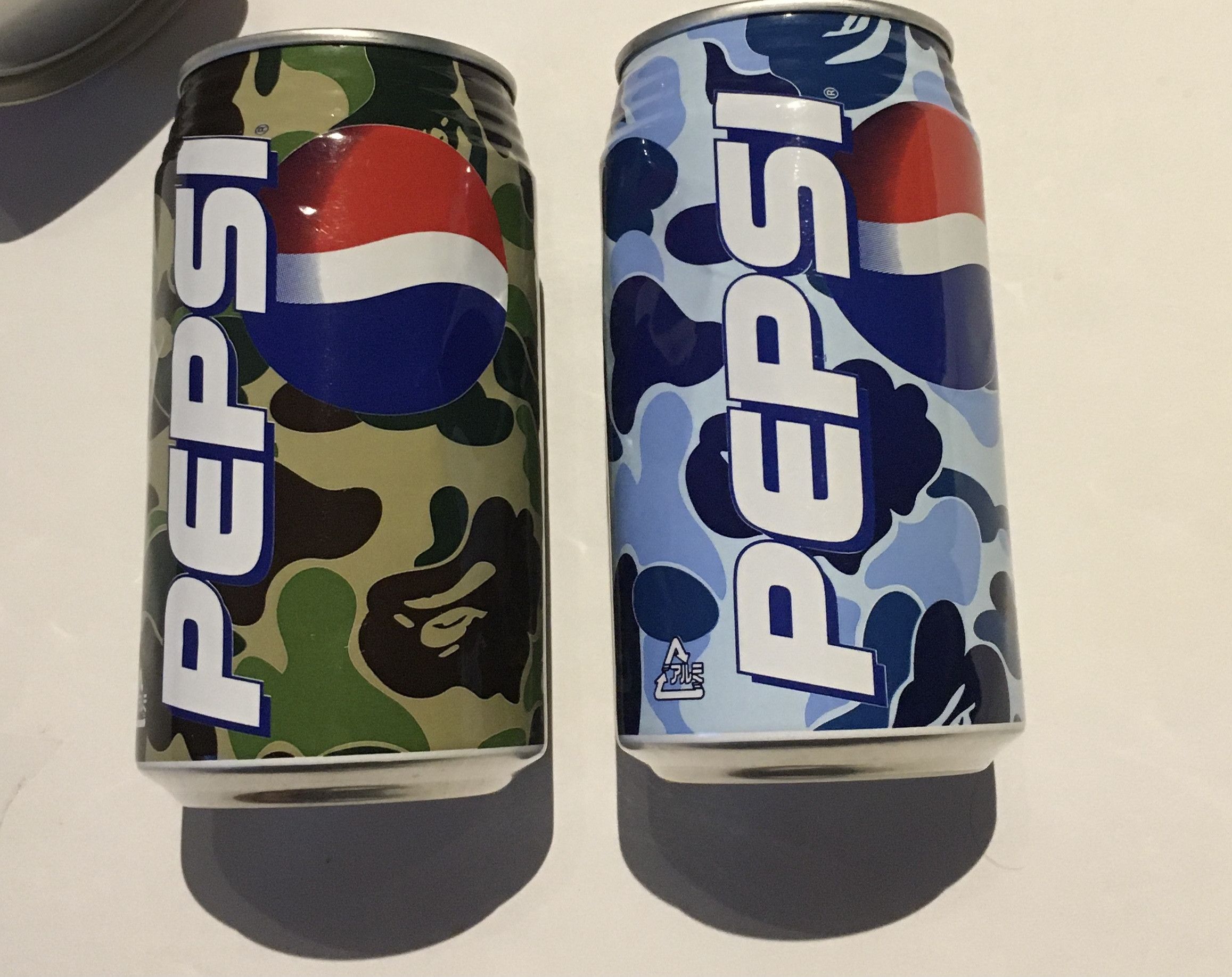 Bape Bape camo Pepsi cans | Grailed