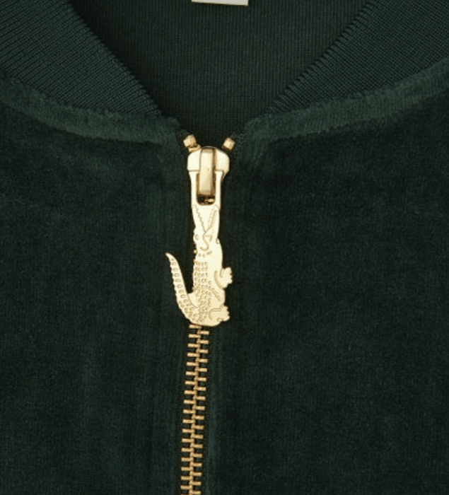 Lacoste Lacoste x Ricky Regal Velvet Zip Jacket | Grailed