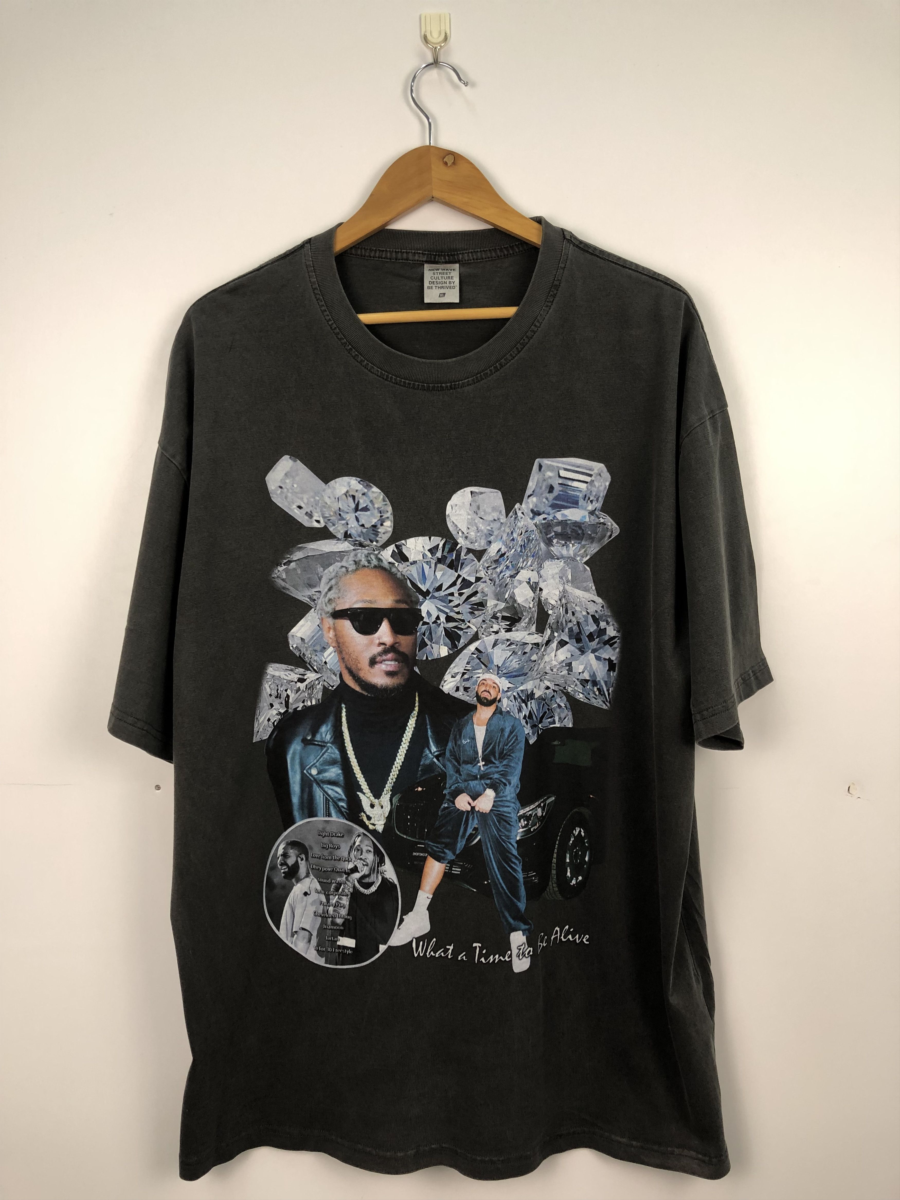 Rap Tees × Vintage Vintage Drake And The Future Rap Tees Bootleg T ...