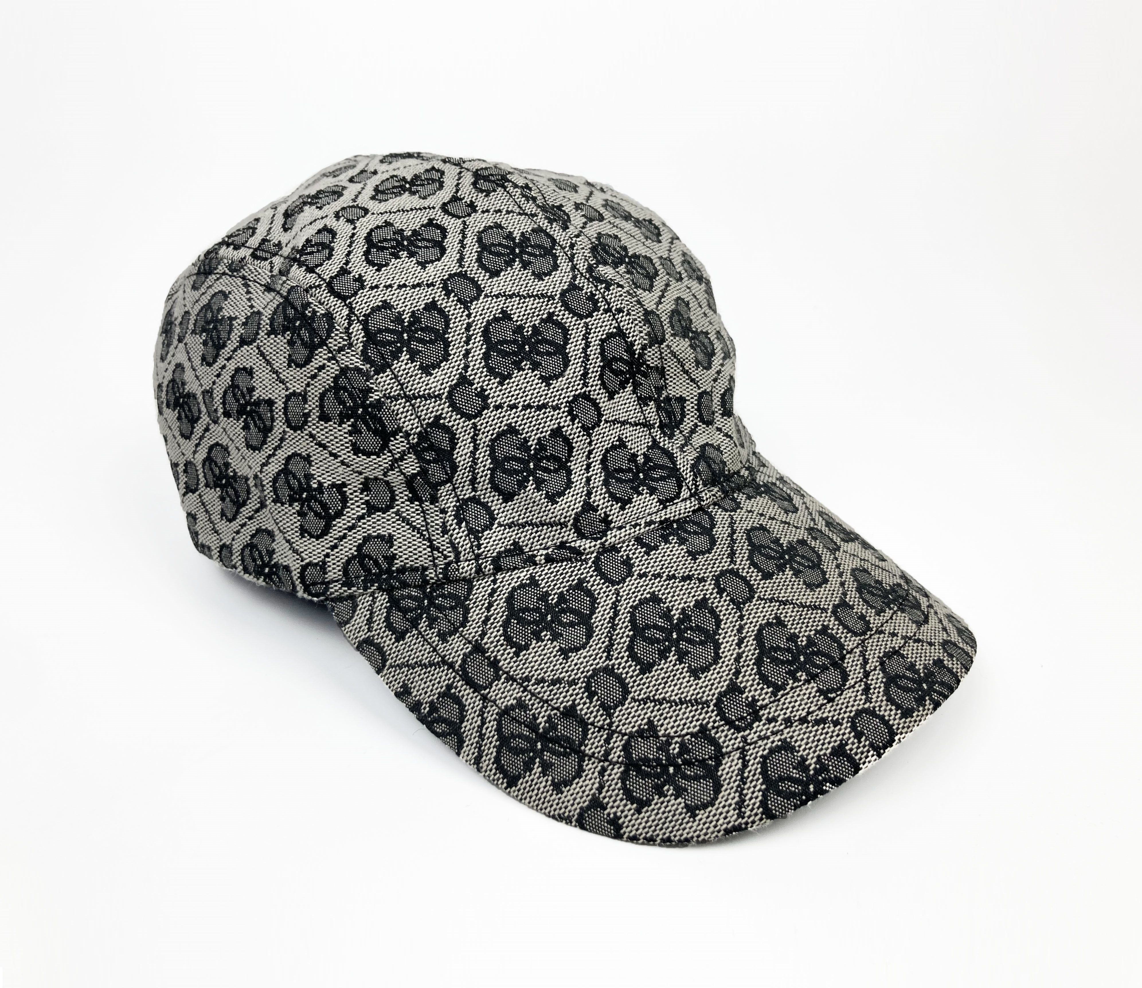5 Panel × Guess × Vintage Guess Vintage 5-Panel Canvas monogram hat ...