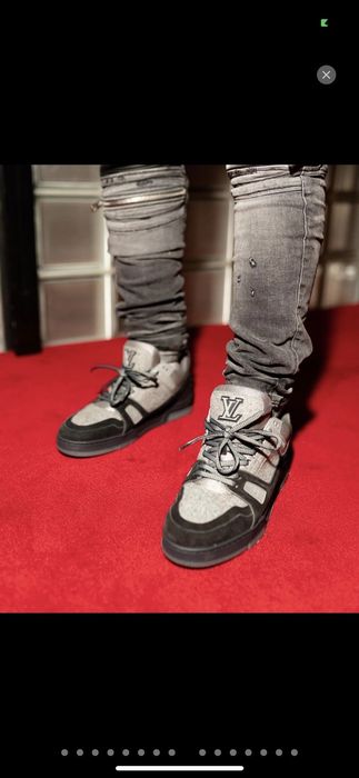 Louis Vuitton SOLD Low Cut « Pop Smoke » Trainers | Grailed