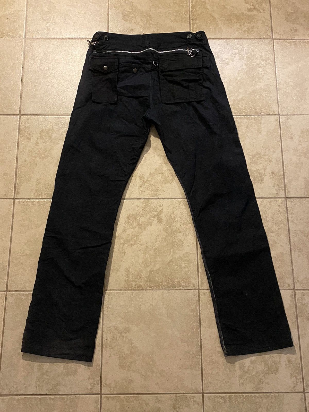 Undercover SS06 T Hybrid Denim/Cargo Pants Black | Grailed