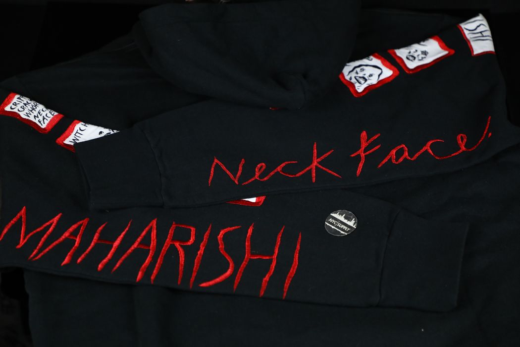 Neckface Neck Face x Maharishi Zip Patch Sweater Limited Edition 50 ...