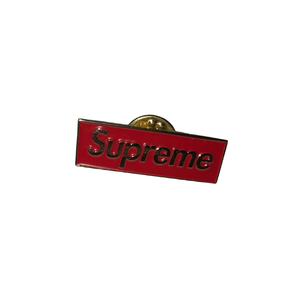 Supreme Box Logo Pin | Grailed