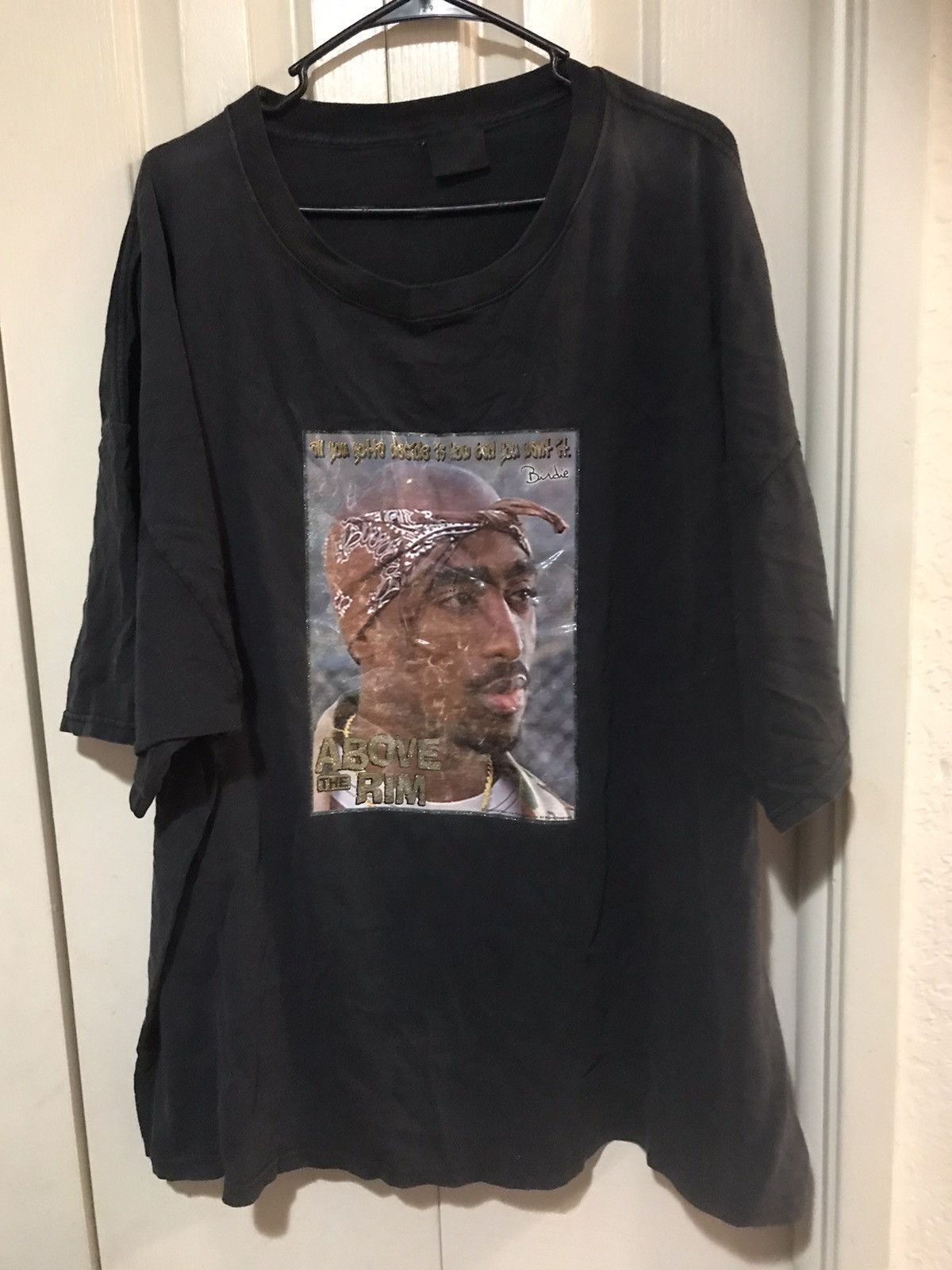 Above the Rim Vintage above the rim tupac 2pac 3x shirt birdie black ...