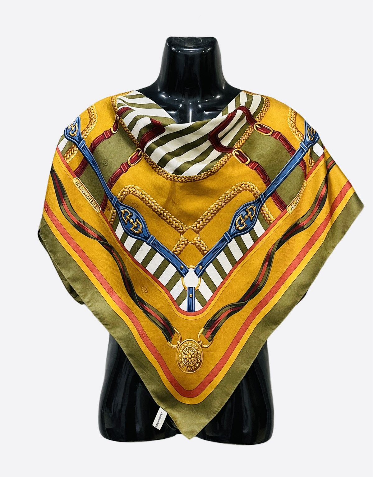 Japanese Brand HEMISPHERES SILK SCARF | Grailed