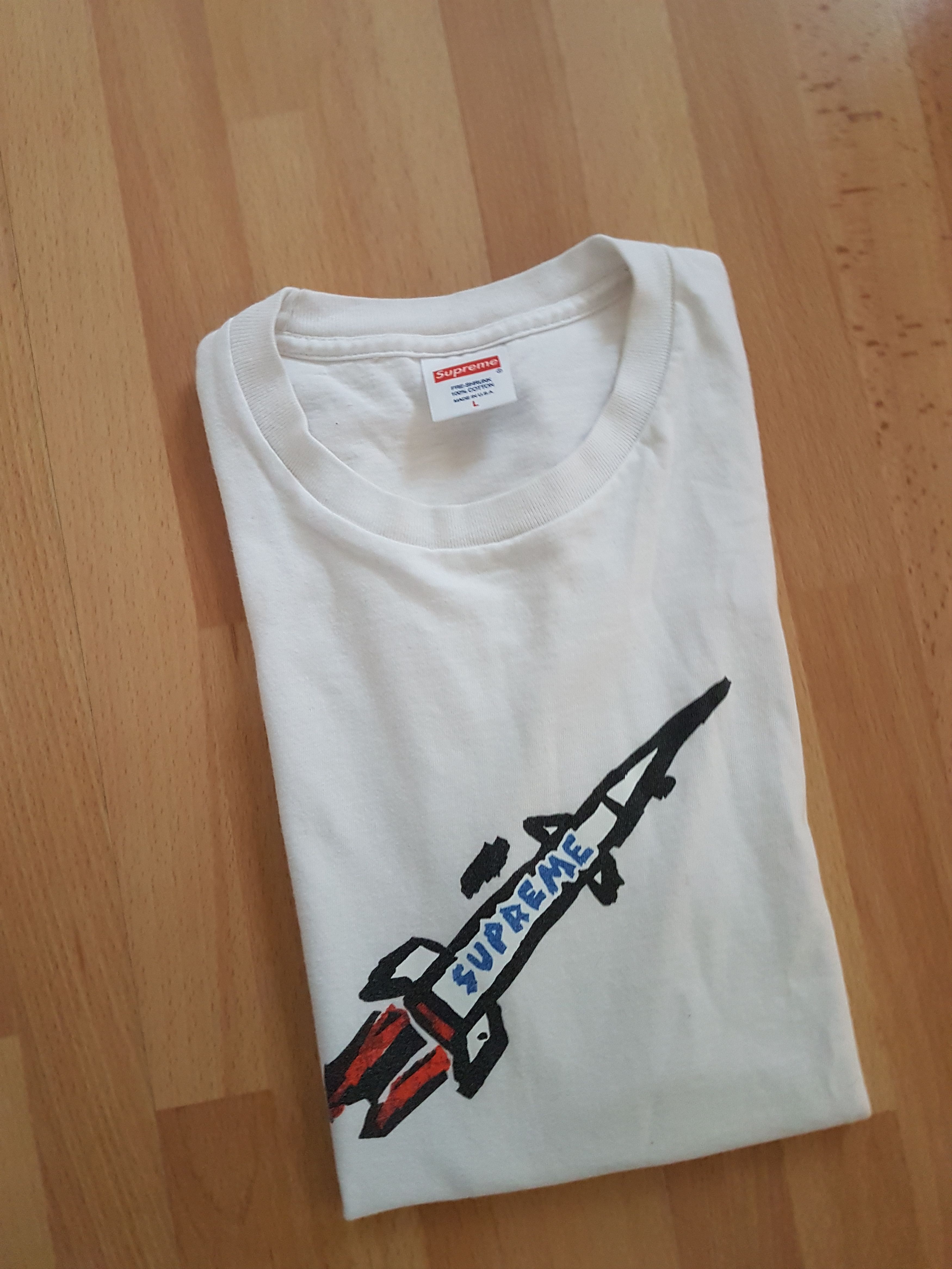 Supreme Supreme Rocket Tee | Grailed