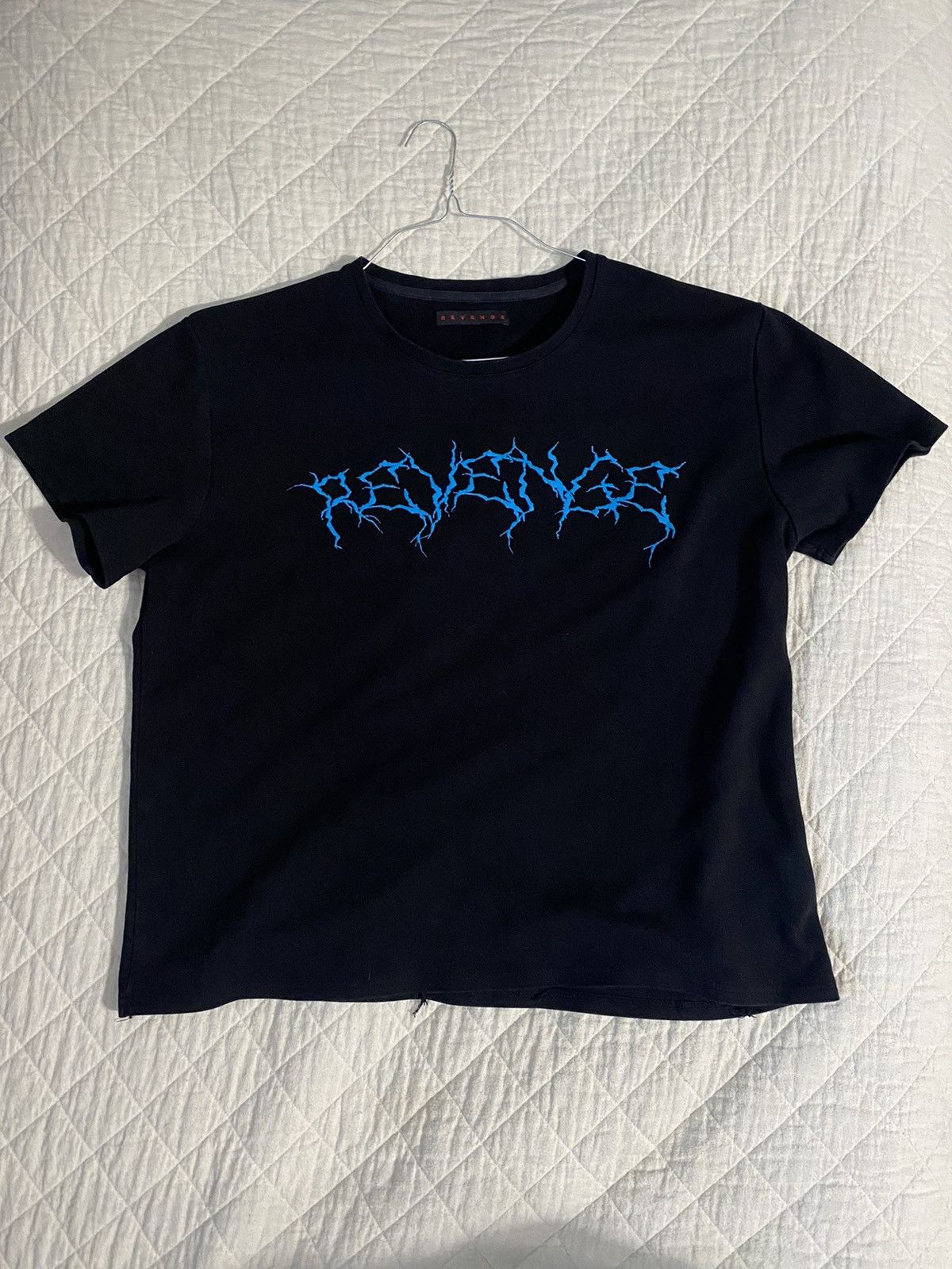 Revenge Blue Lightning Tee | Grailed