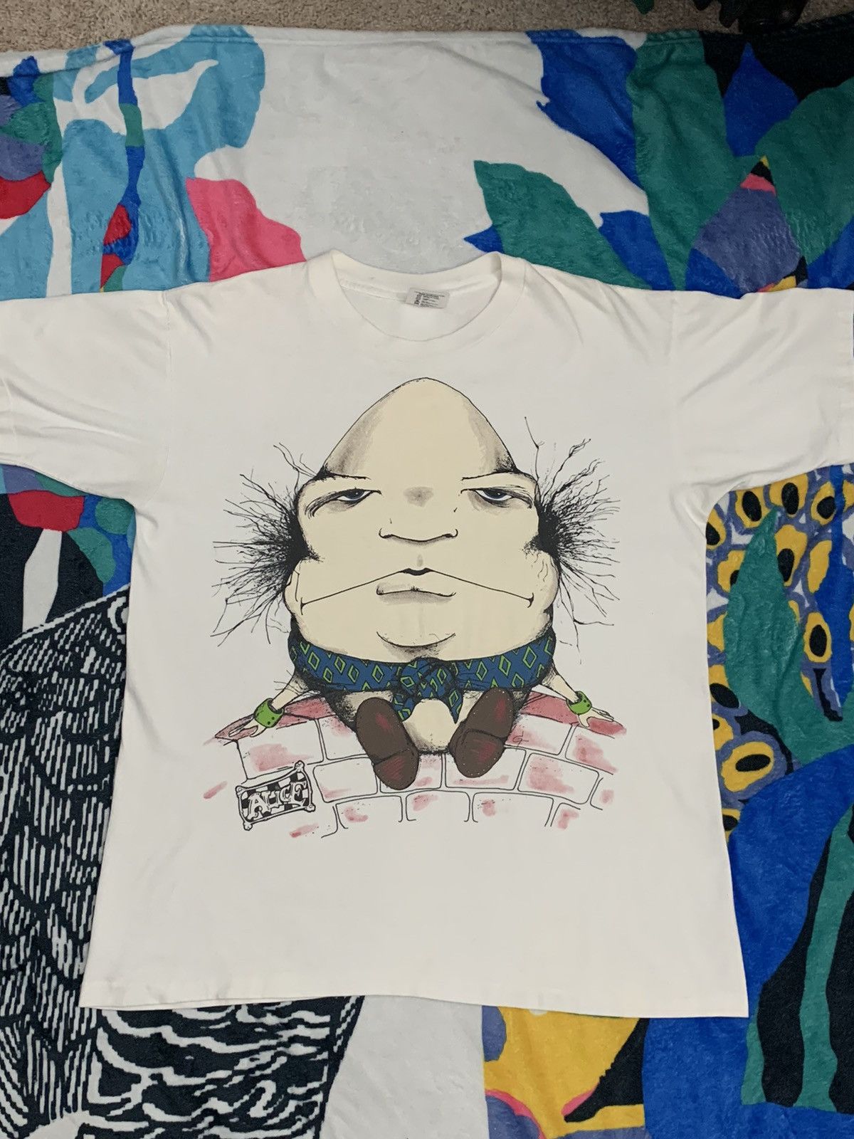Movie × Vintage RARE 90s Andazia Alice in Wonderland “Humpty Dumpty ...