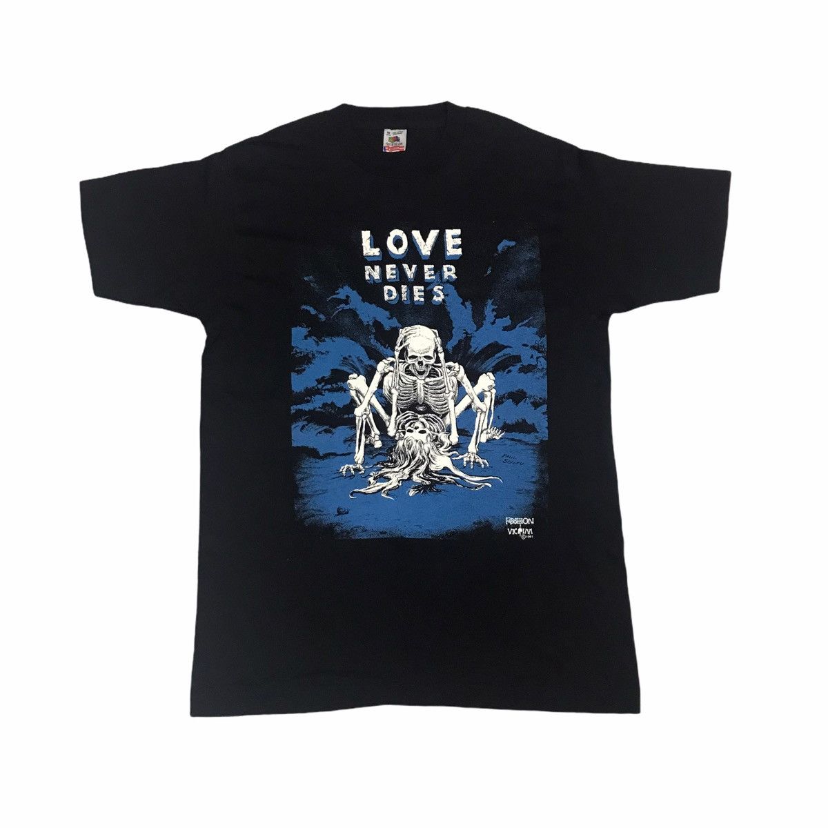 Vintage Rare Vintage Fashion Victim Paul Sonju Love Never Dies Tee ...