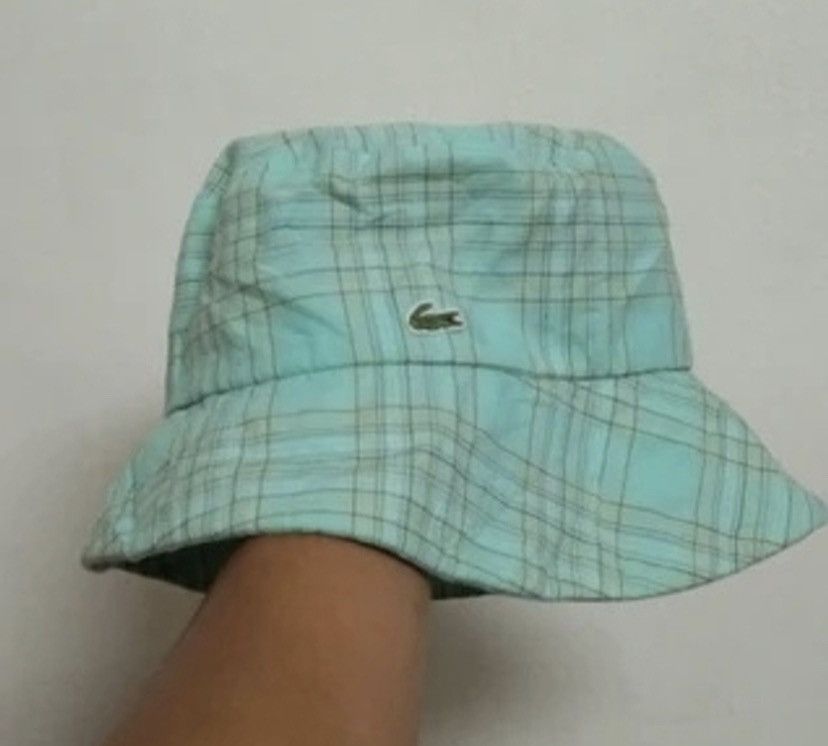 Lacoste × Vintage 🔥Vintage🔥 Lacoste Plaid Pattern Bucket Hat | Grailed