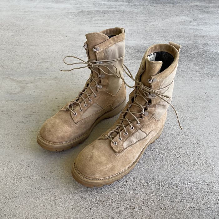 Military Bates Goretex Tan Leather Cold Weather Combat Boots | Grailed