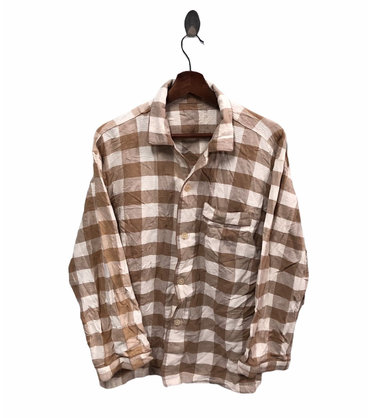 Japanese Brand × Rare Vintage Japanese Brand NACHU Checkered Design ...