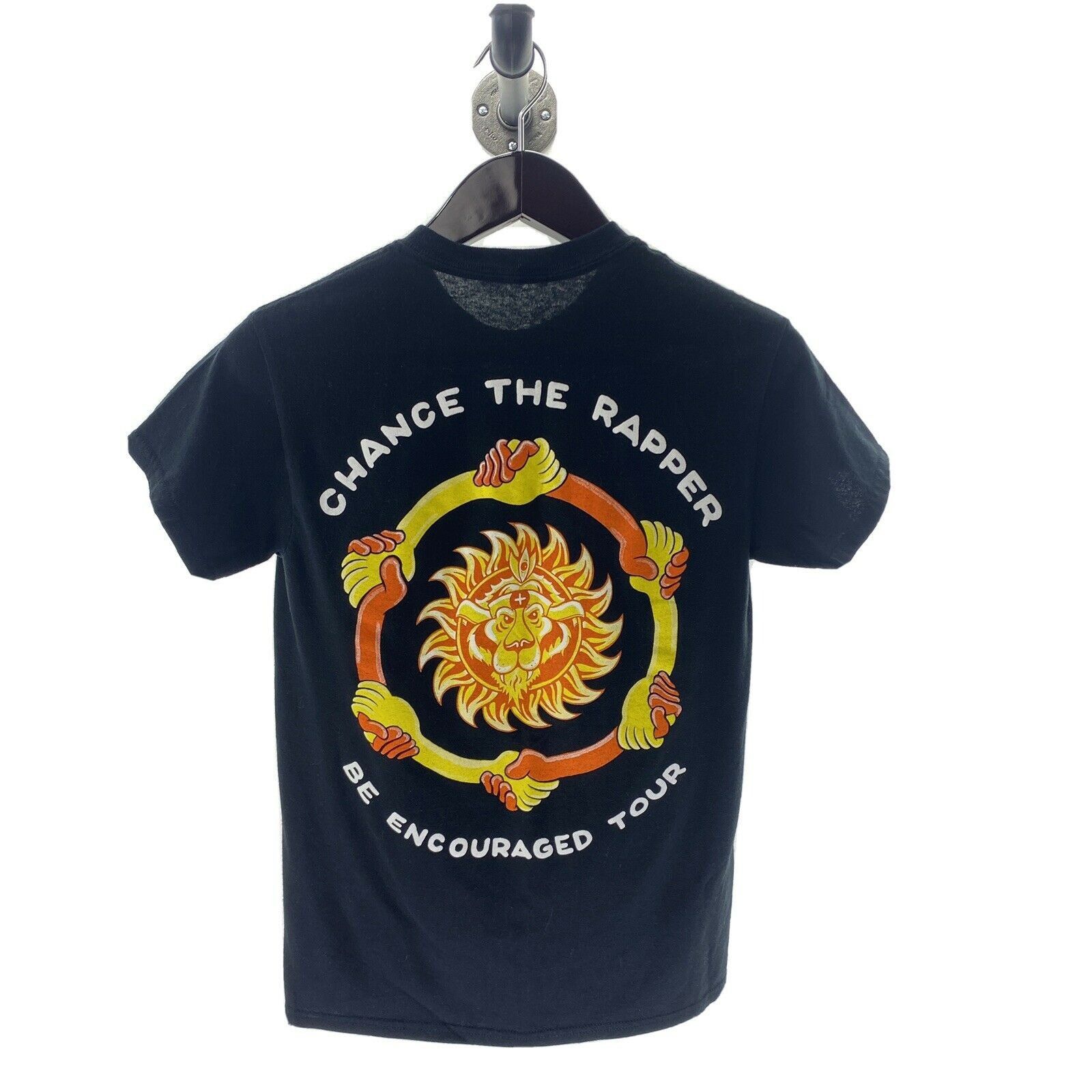 Other CHANCE THE RAPPER Courage Tour T-shirt S Black Double | Grailed