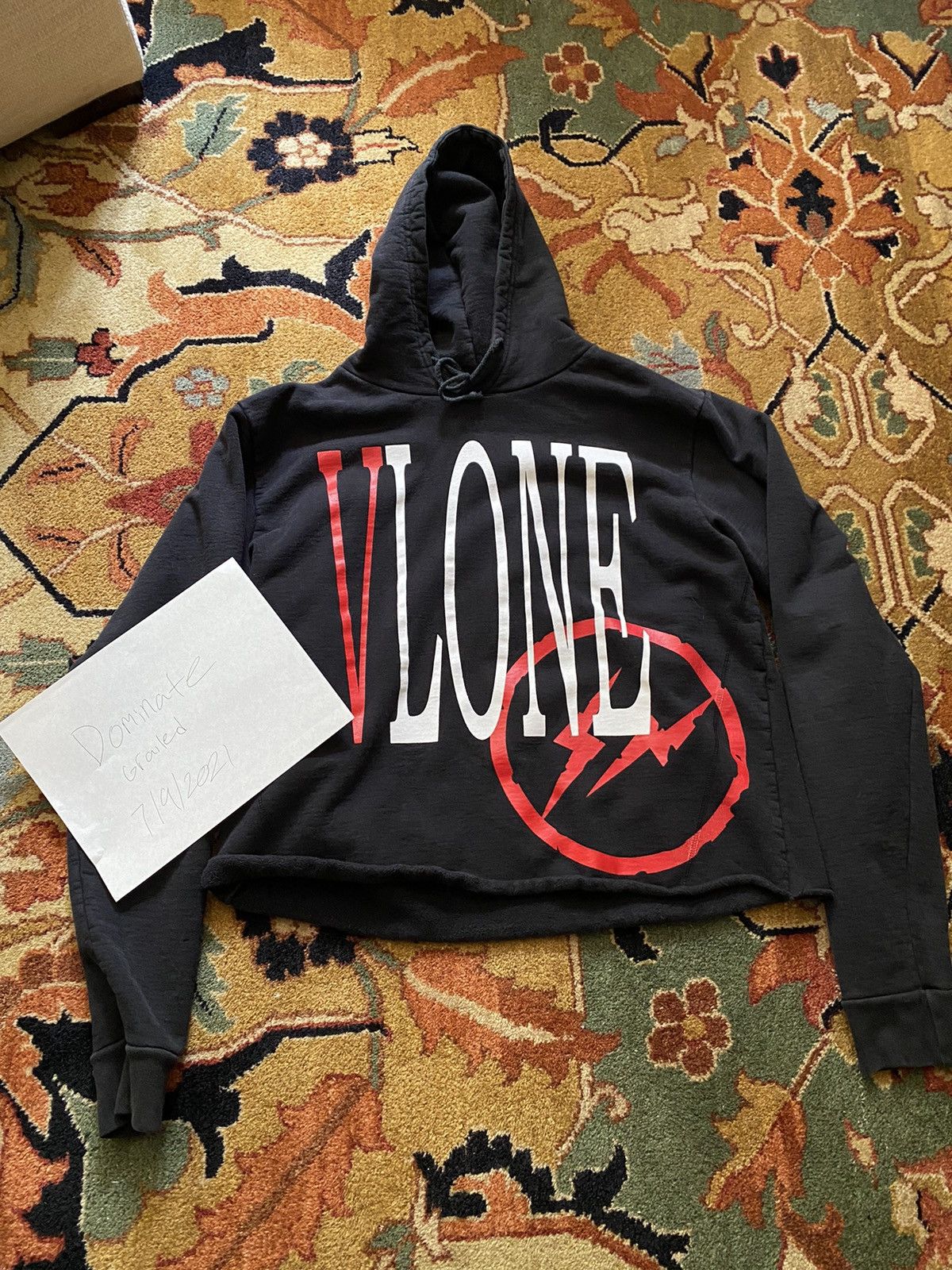 Vlone *RARE* Vlone Fragments Reversible Hoodie | Grailed