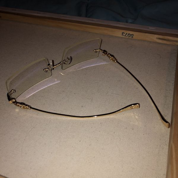 Asap Rocky Cartier Style Glasses | Grailed