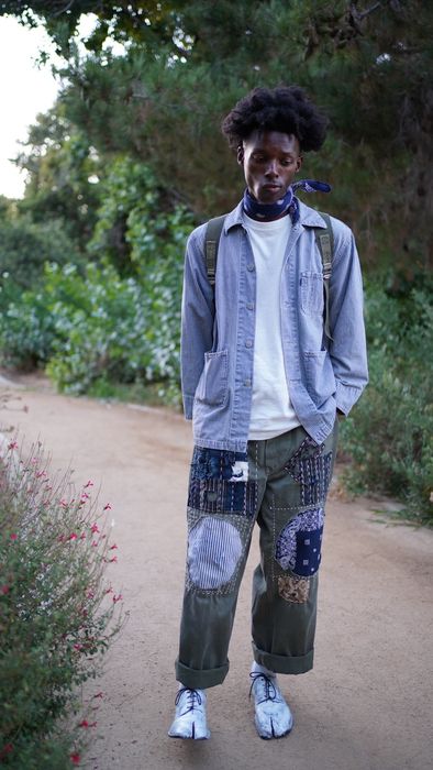 Vintage WWII Era Boro / Sashiko Mended Chino | Grailed