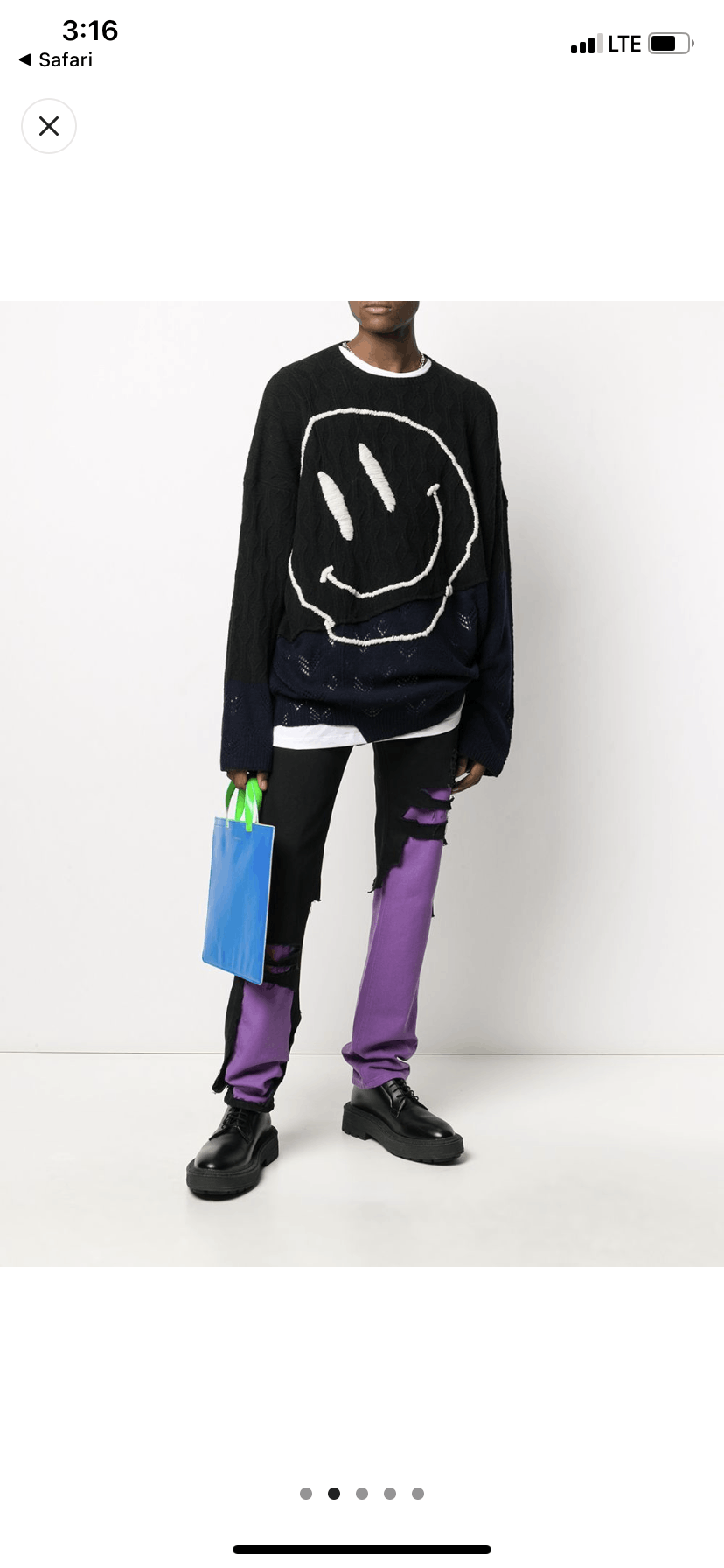 Raf Simons × Raf by Raf Simons raf simons smiley knit | Grailed