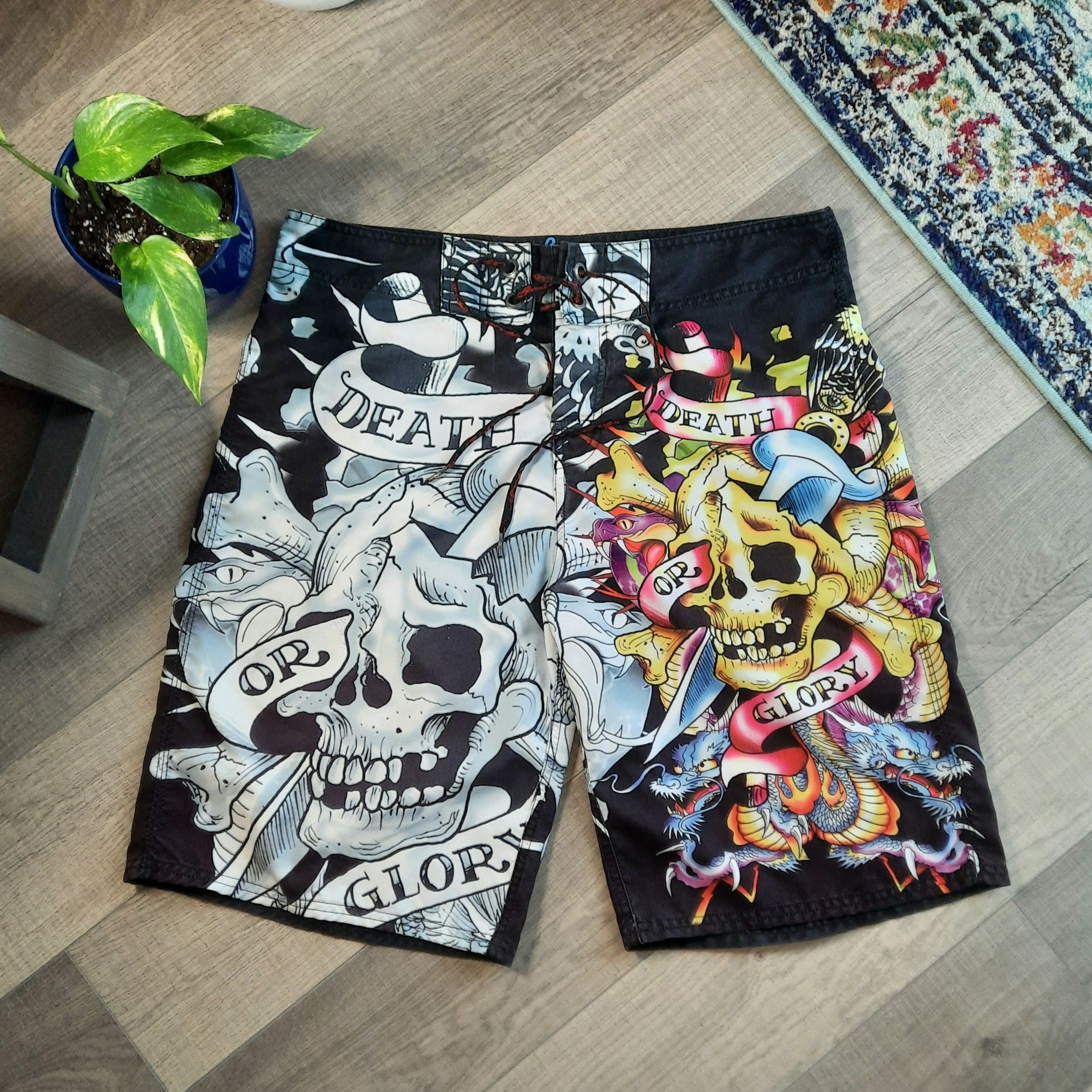 Vintage 2000s Ed Hardy Shorts | Grailed