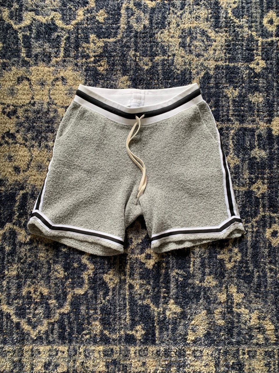 John Elliott John Elliott Boucle Game Shorts | Grailed