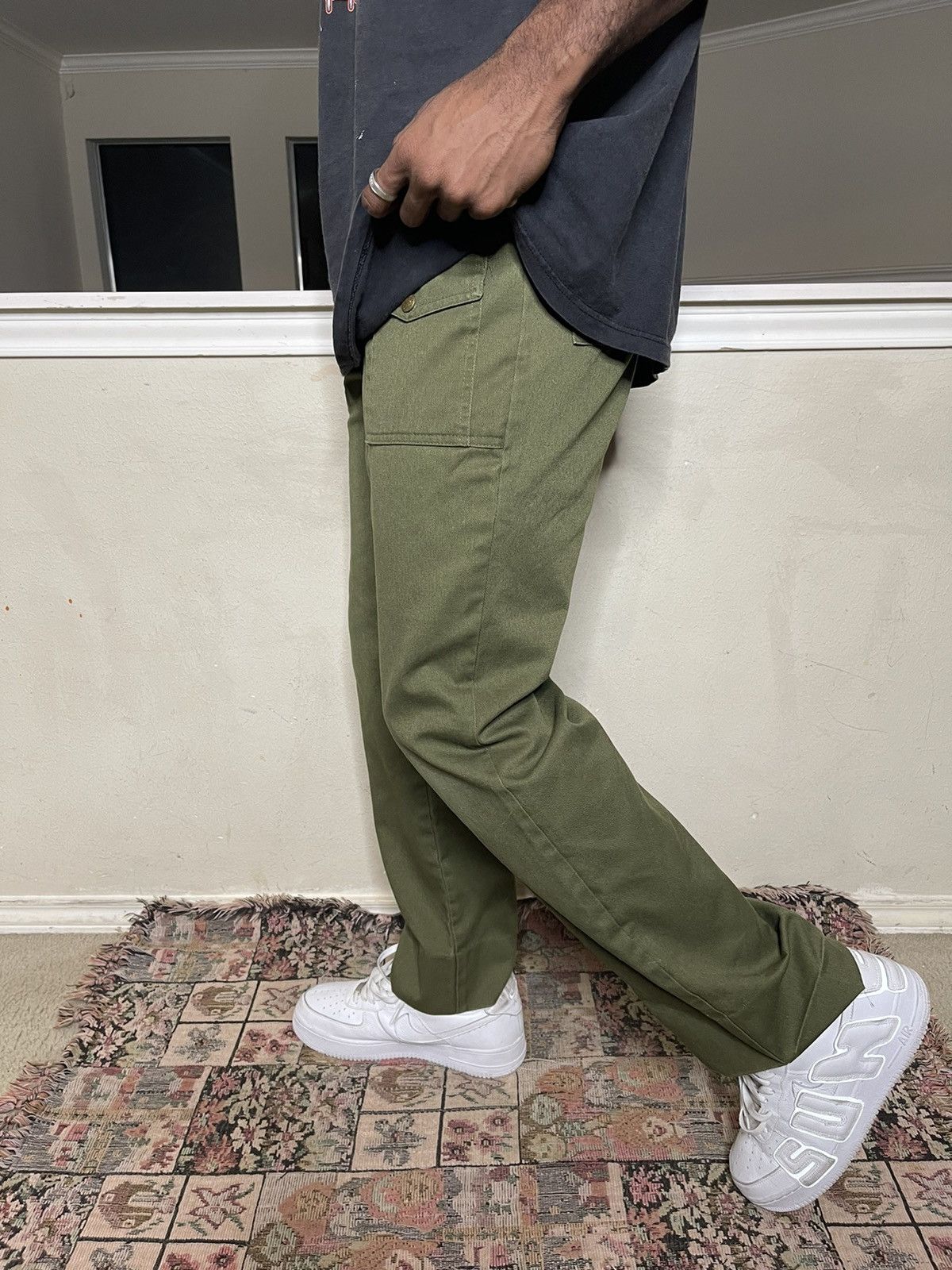 Vintage Vintage Double Pocket Cargo Pants | Grailed