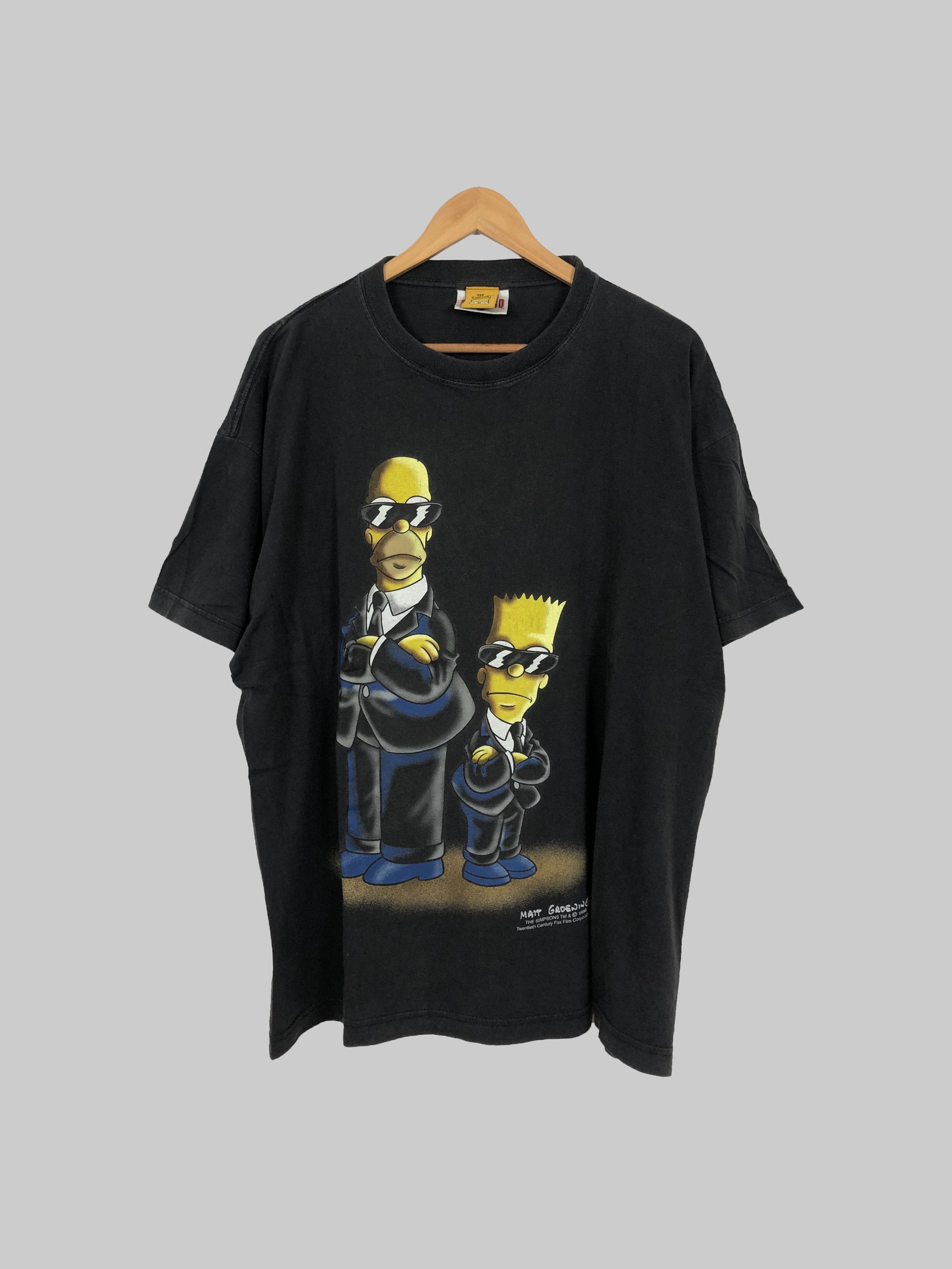Cartoon Network × The Simpsons × Vintage Vintage 1998 Simpsons Men in ...