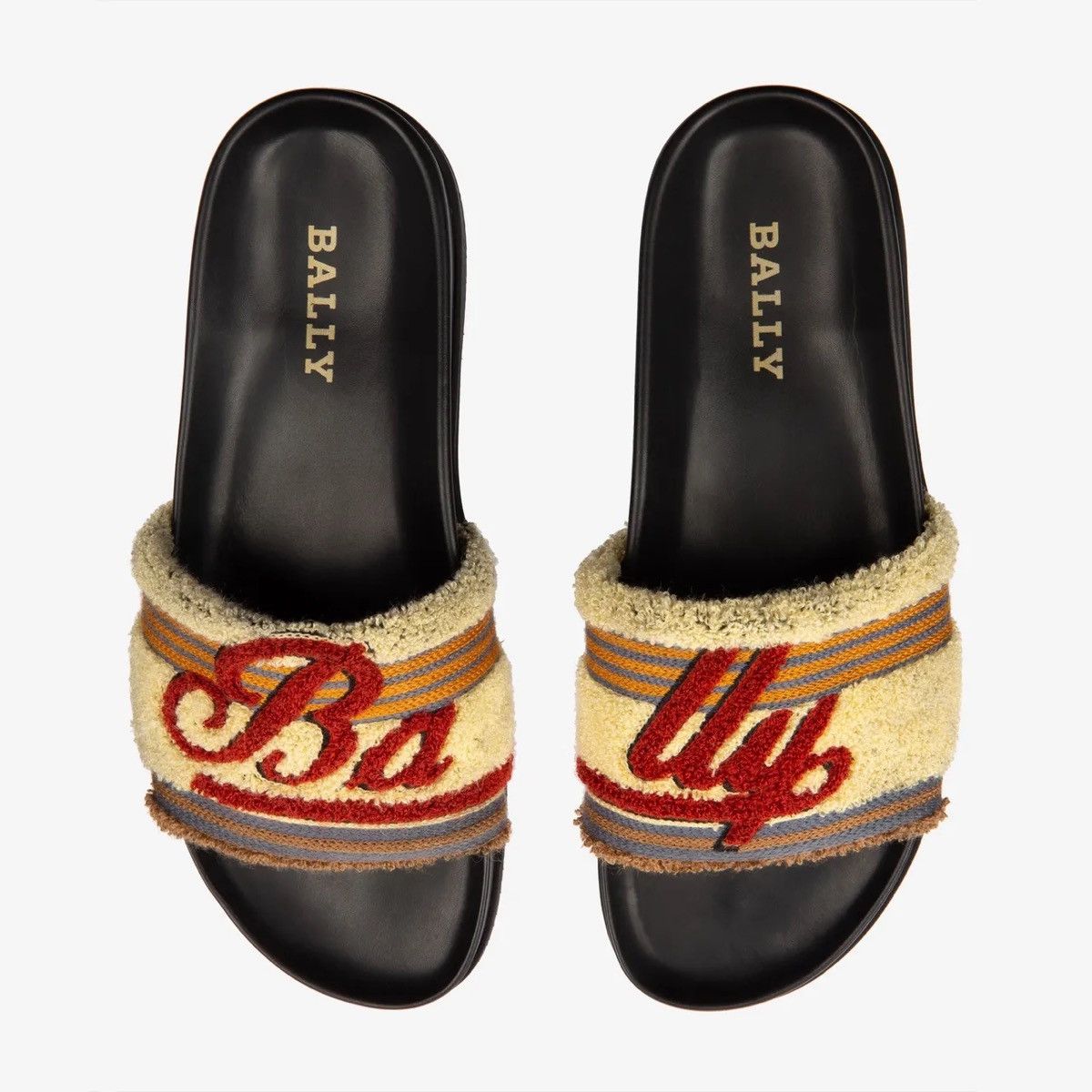 Bally MEN'S COTTON POOL SLIDE IN GINGER by BALLY | Grailed
