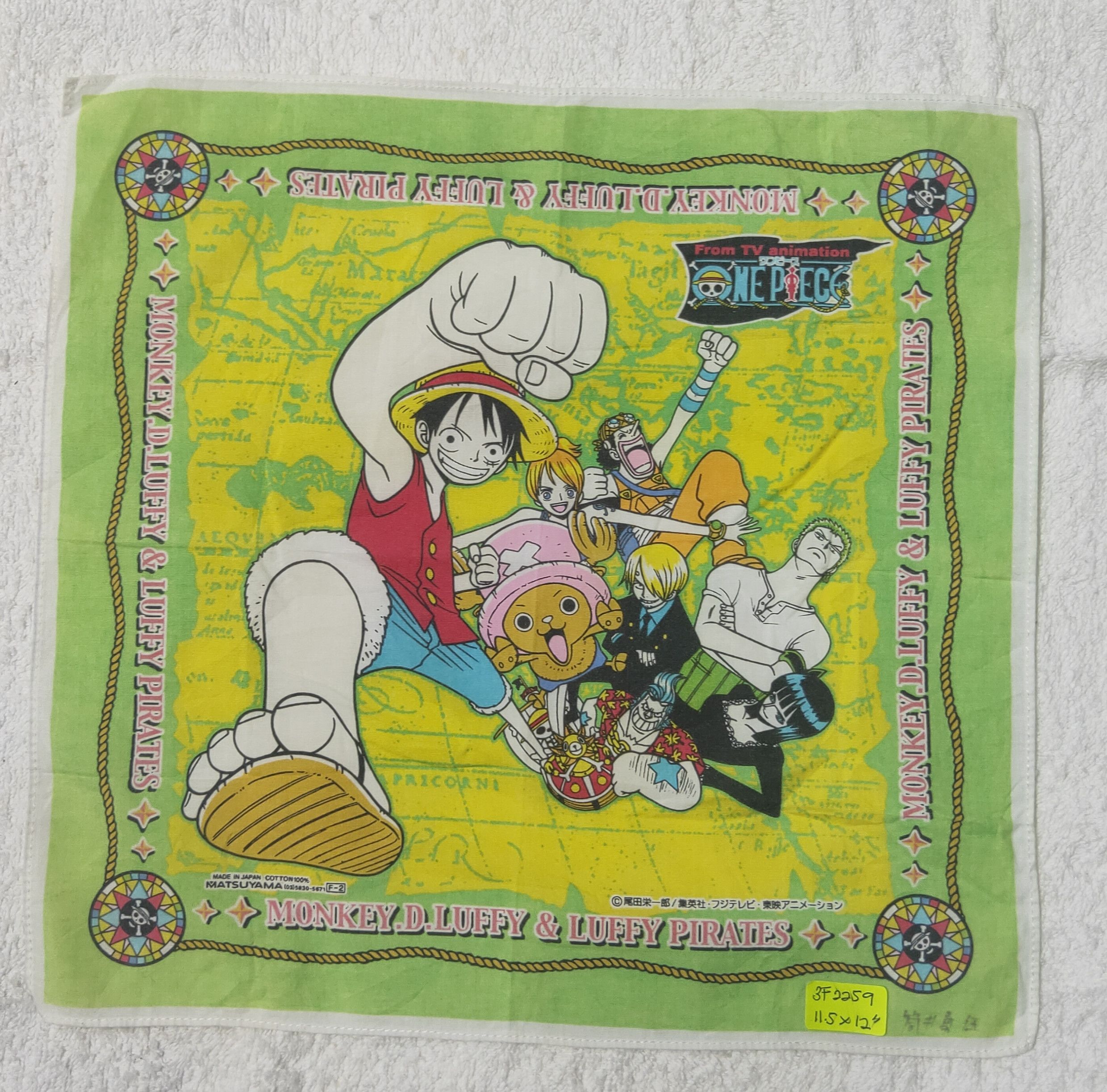 Japanese Brand × One Piece One piece Handkerchief - 3F2259 | Grailed