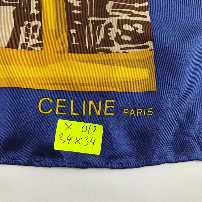 Celine Celine Silk Scarf | Grailed