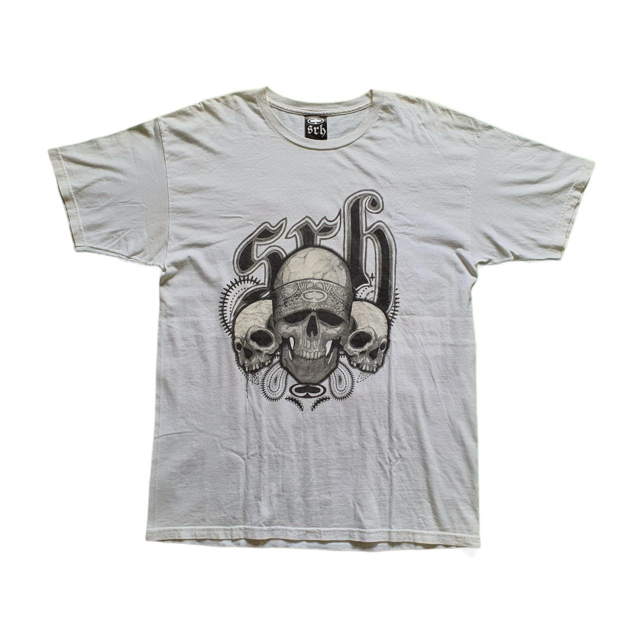 Japanese Brand SRH Skull Logo Tshirt | Grailed