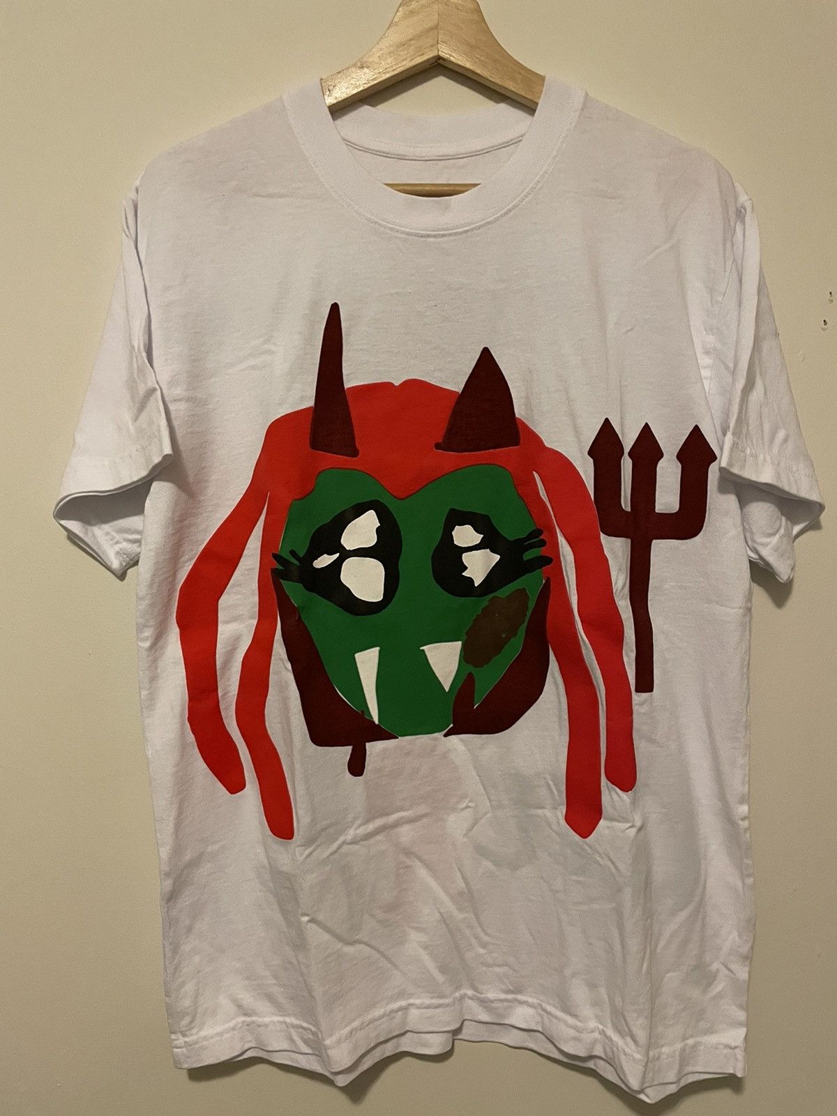 Cactus Plant Flea Market × Playboi Carti CPFM 4 WLR KING VAMP T-SHIRT ...