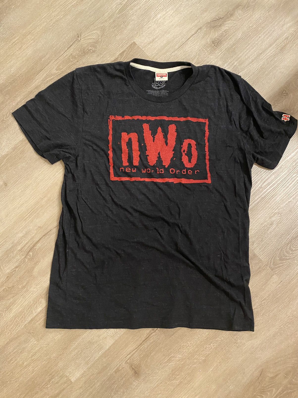 Homage New World Order Wolfpac “NWO” T-shirt, Homage, Large | Grailed
