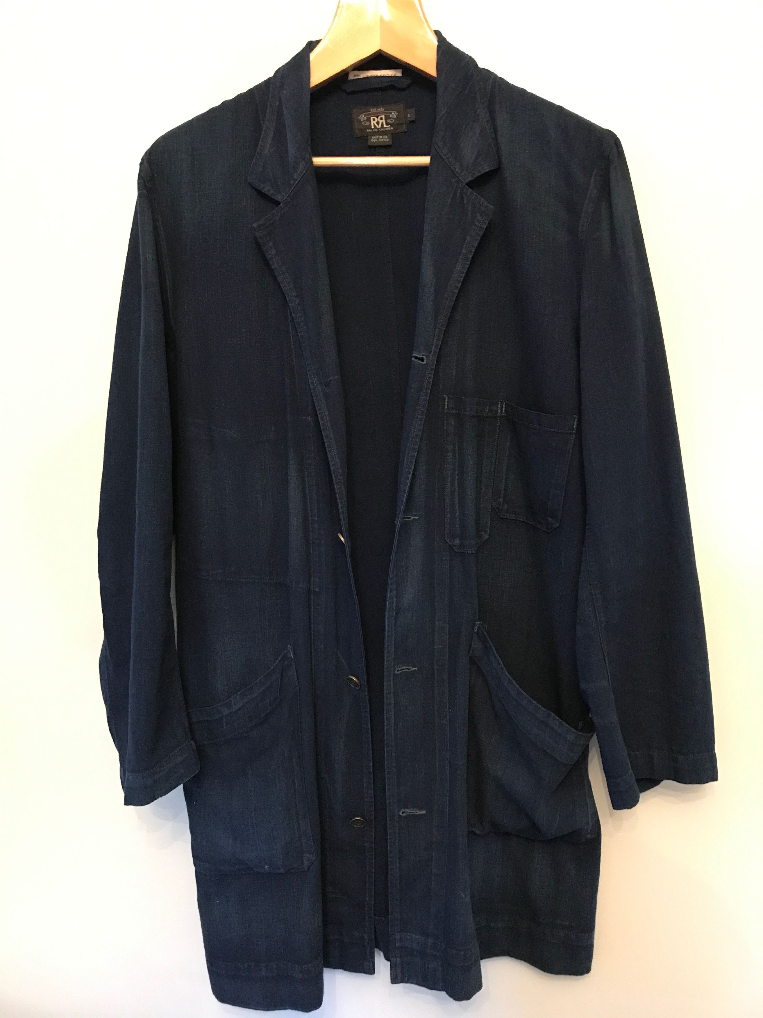 RRL Ralph Lauren Limited Edition Denim Chore Coat | Grailed