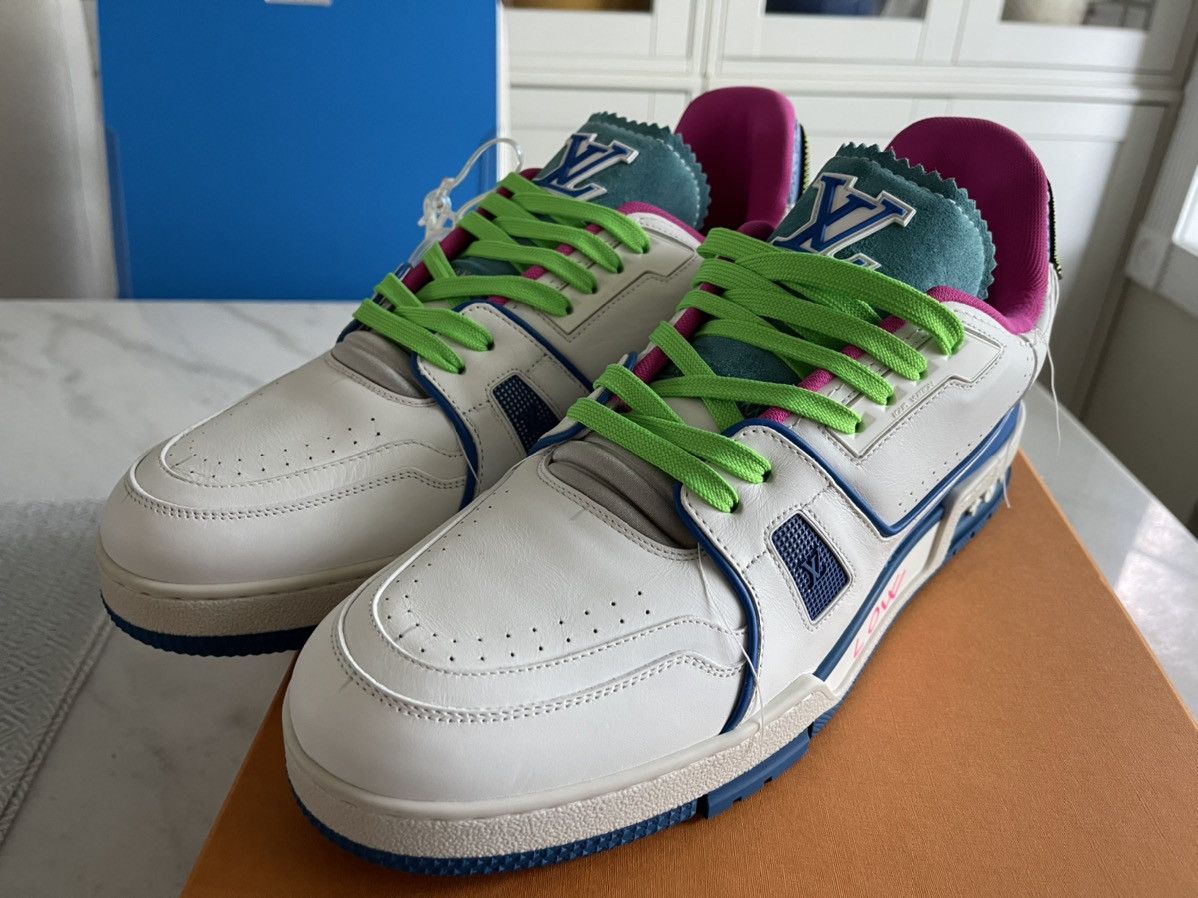 Louis Vuitton Louis Vuitton FW21 SoHo Exclusive Upcycled Trainer ...